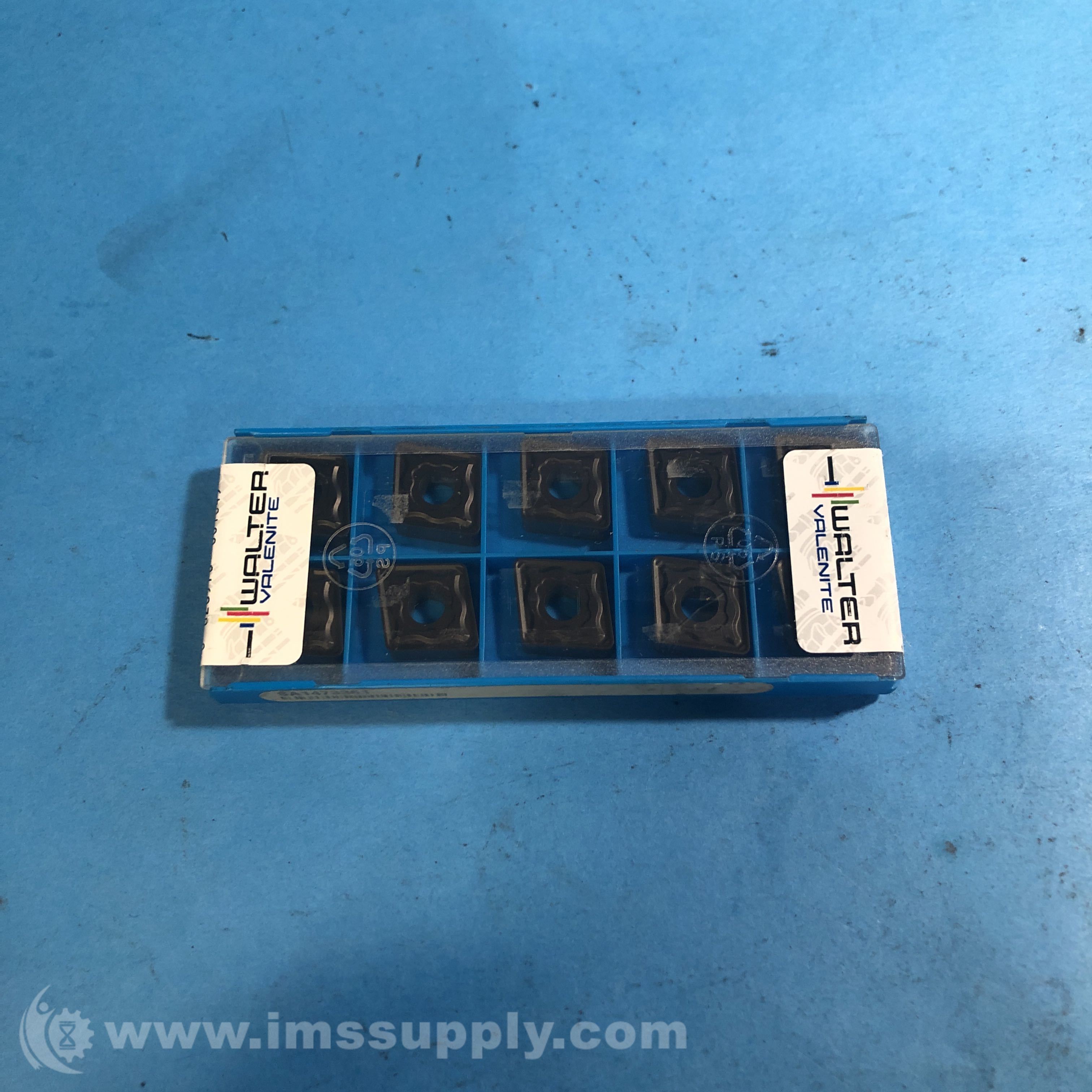 Walter-Valenite 120412 Carbide Turning Insert, Pack of 10 - IMS Supply