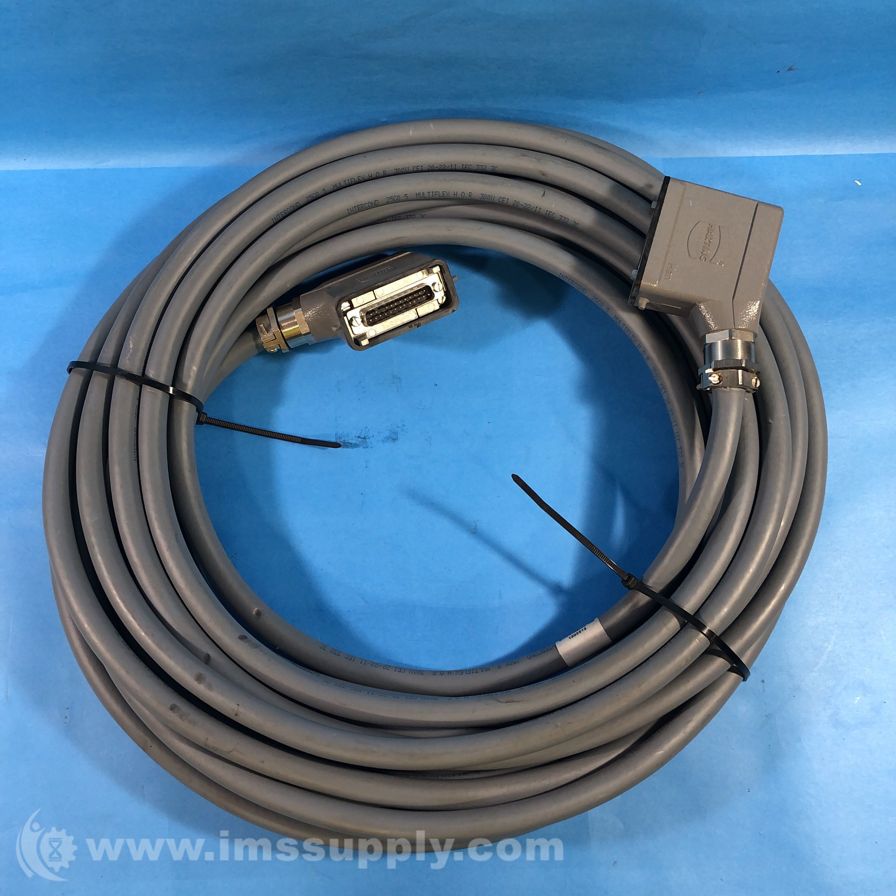 Gravotech, Inc. 458-ED-10 Cable w/ Harting Connectors - IMS Supply