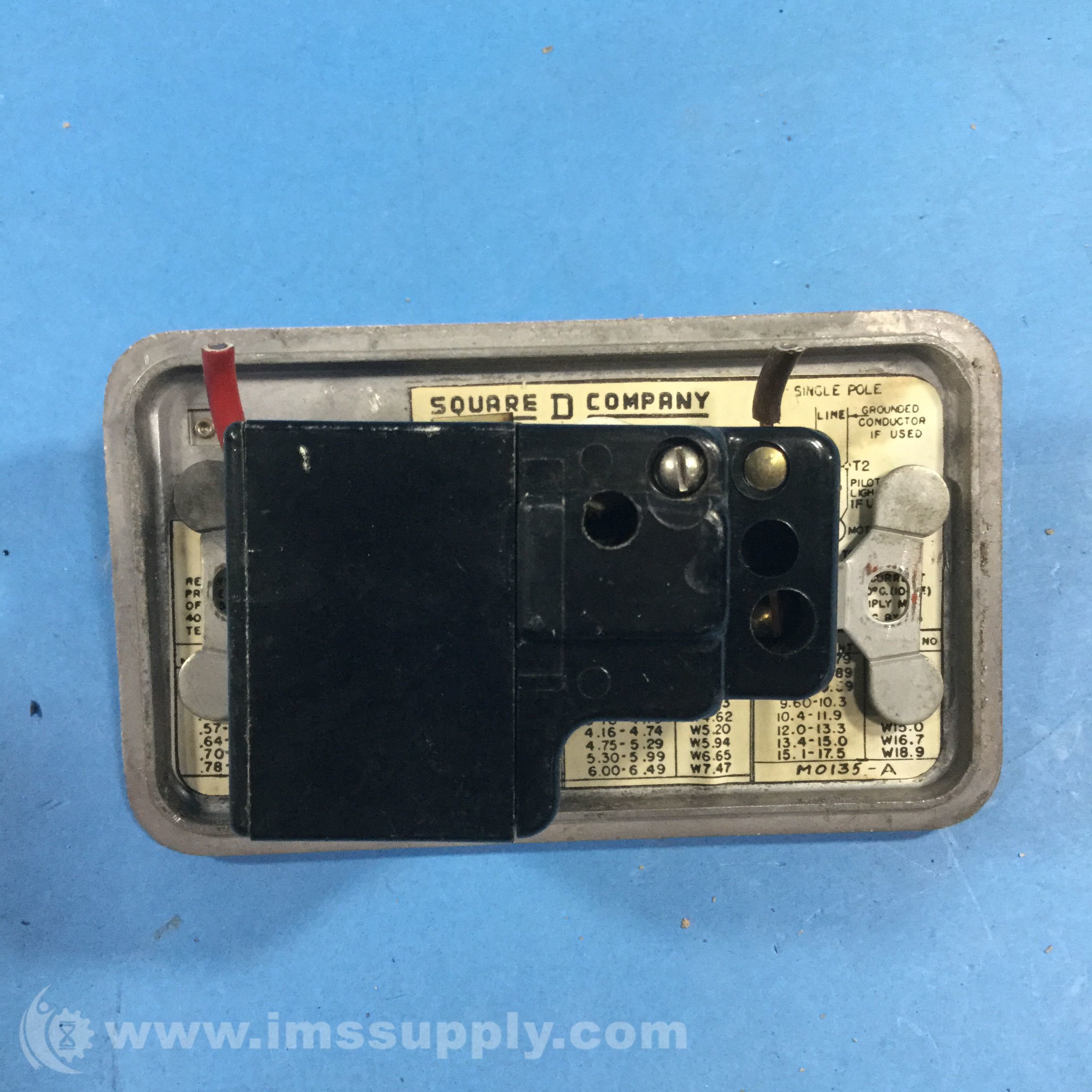 Square D 2510-AO1 Manual Starter, 2 Pole, 115-230 VAC/DC - IMS Supply