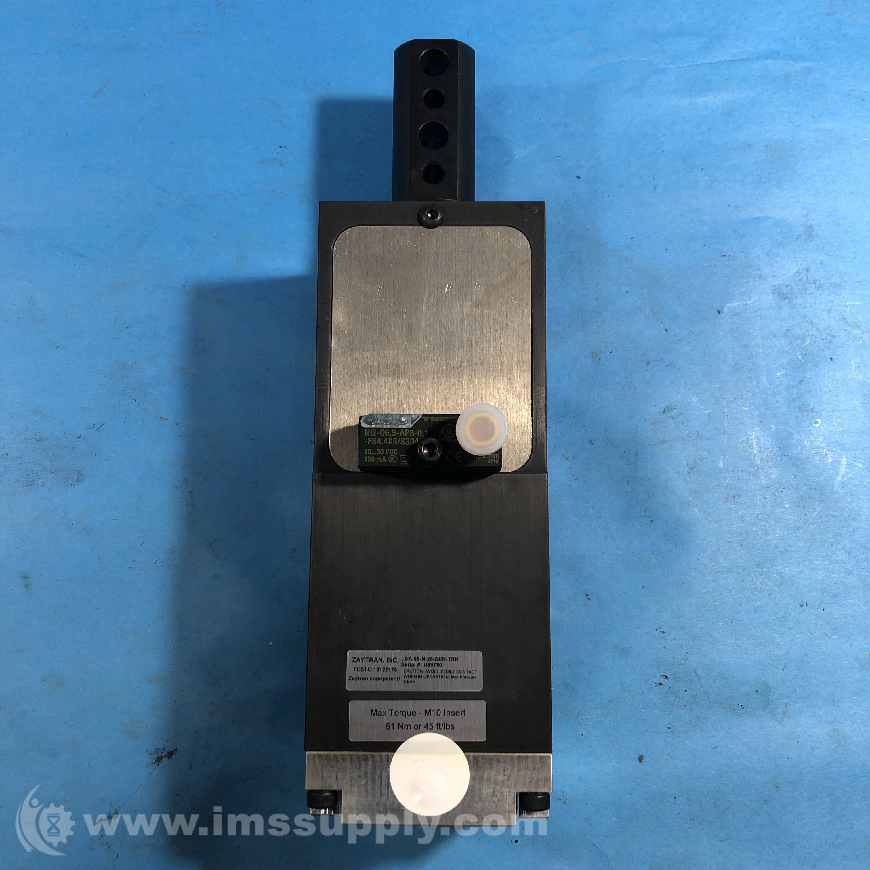 Zaytran LSA-95-N-25-SEN-TRK Linear Straight Actuator - IMS Supply