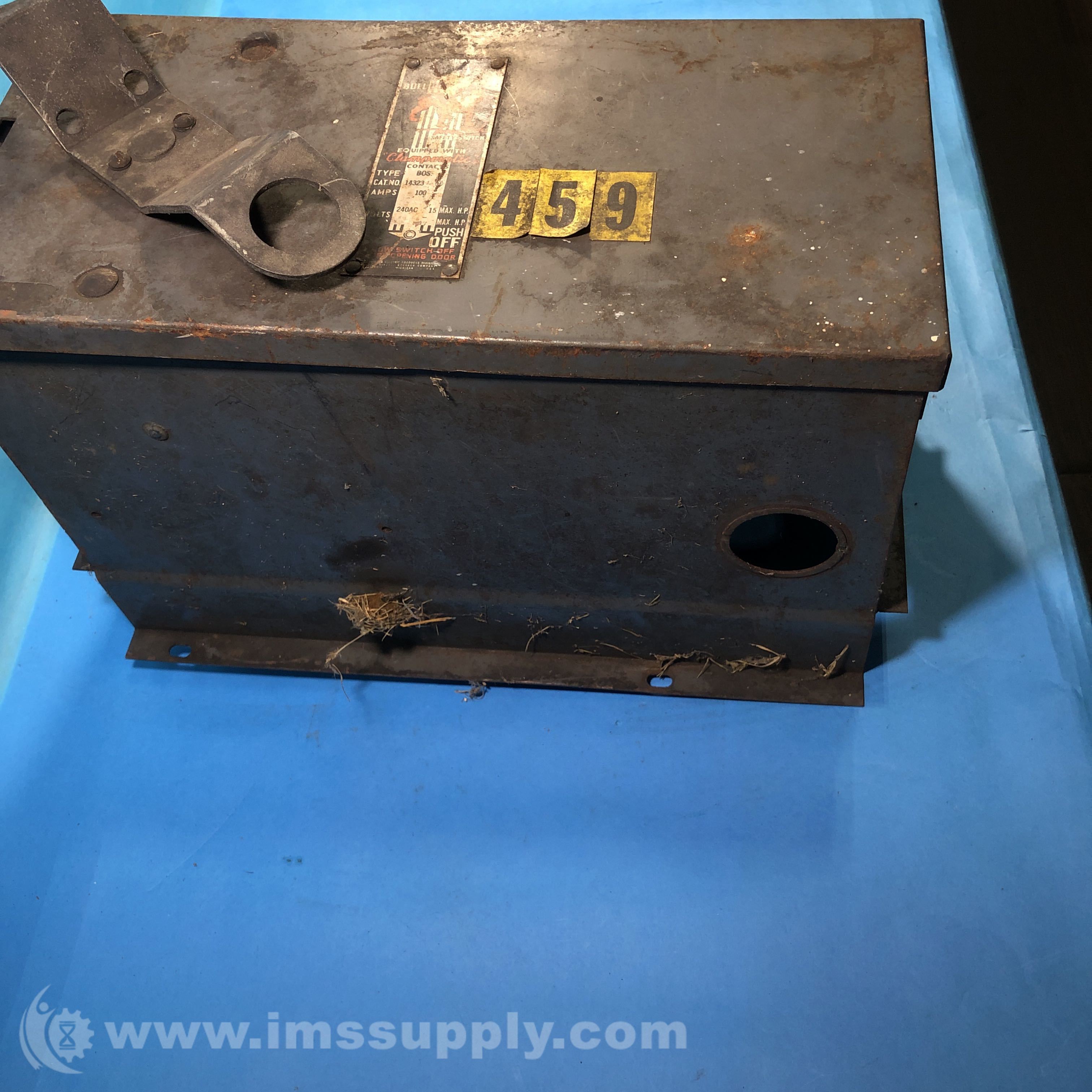 Bulldog Electric Products BOS14323 Fusible Style Bus Plug - IMS Supply