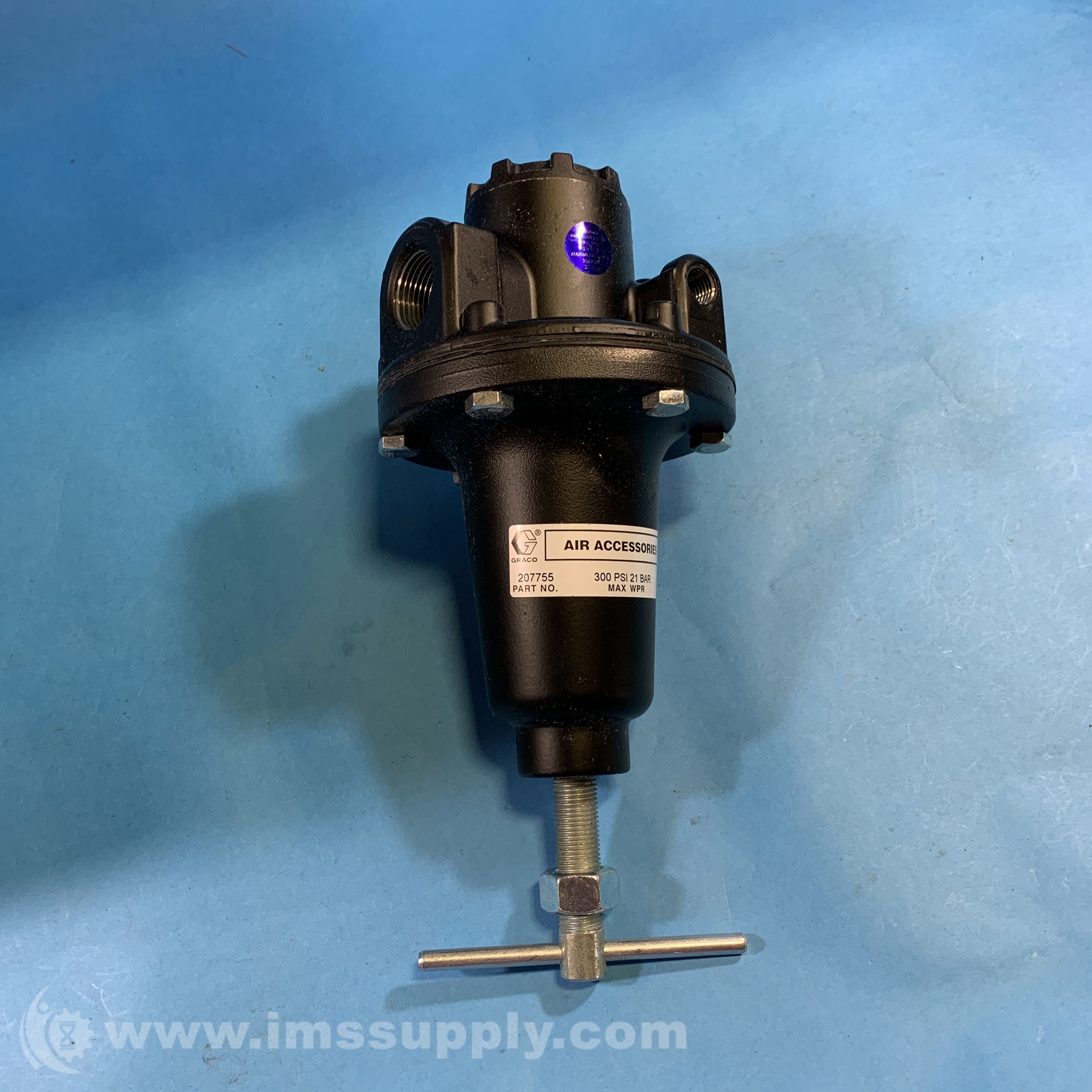 Graco 207755 Air Regulator, 3/4 NPT(FBE) - IMS Supply