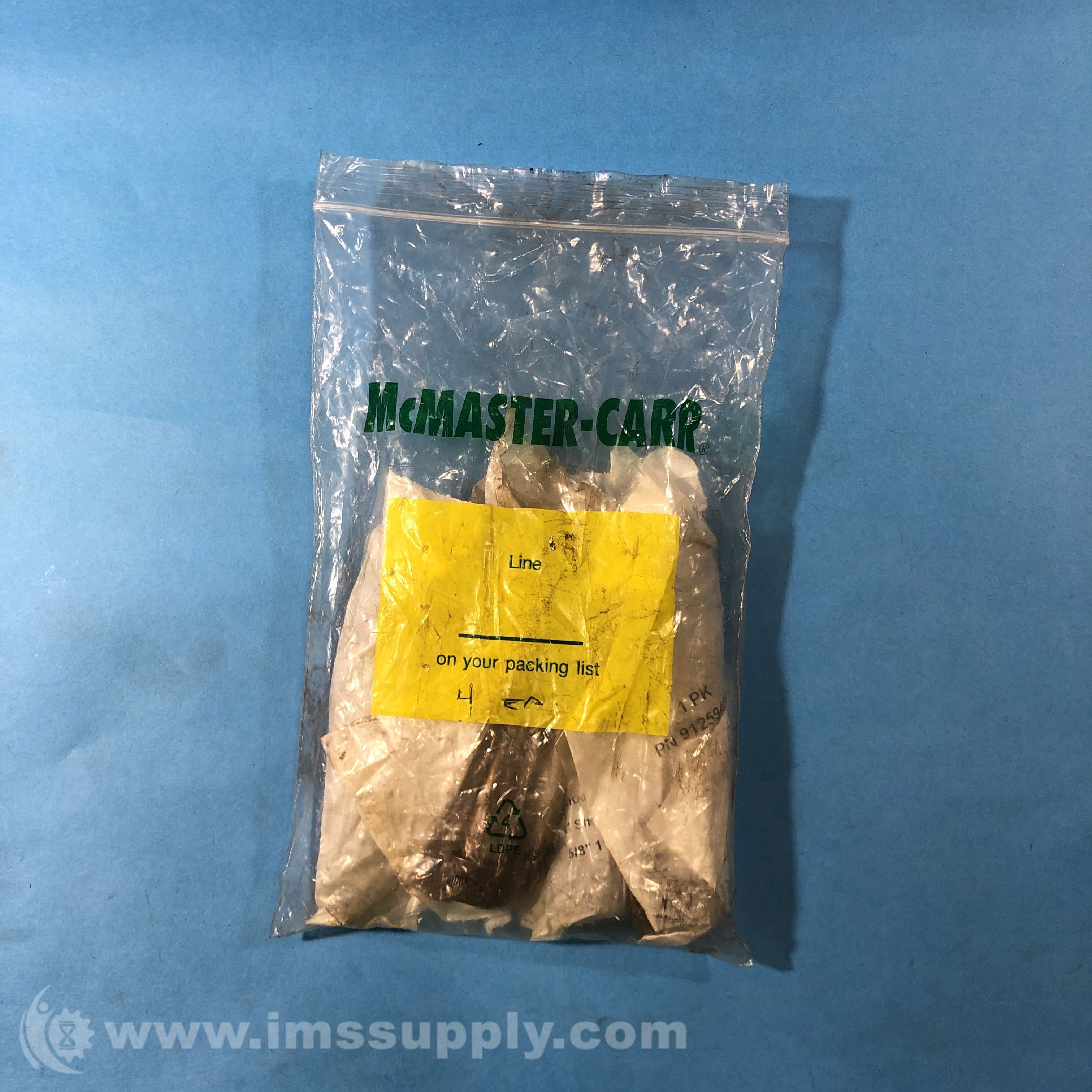 McMaster-Carr 91259A848 Pack of 4 Shoulder Screws - IMS Supply