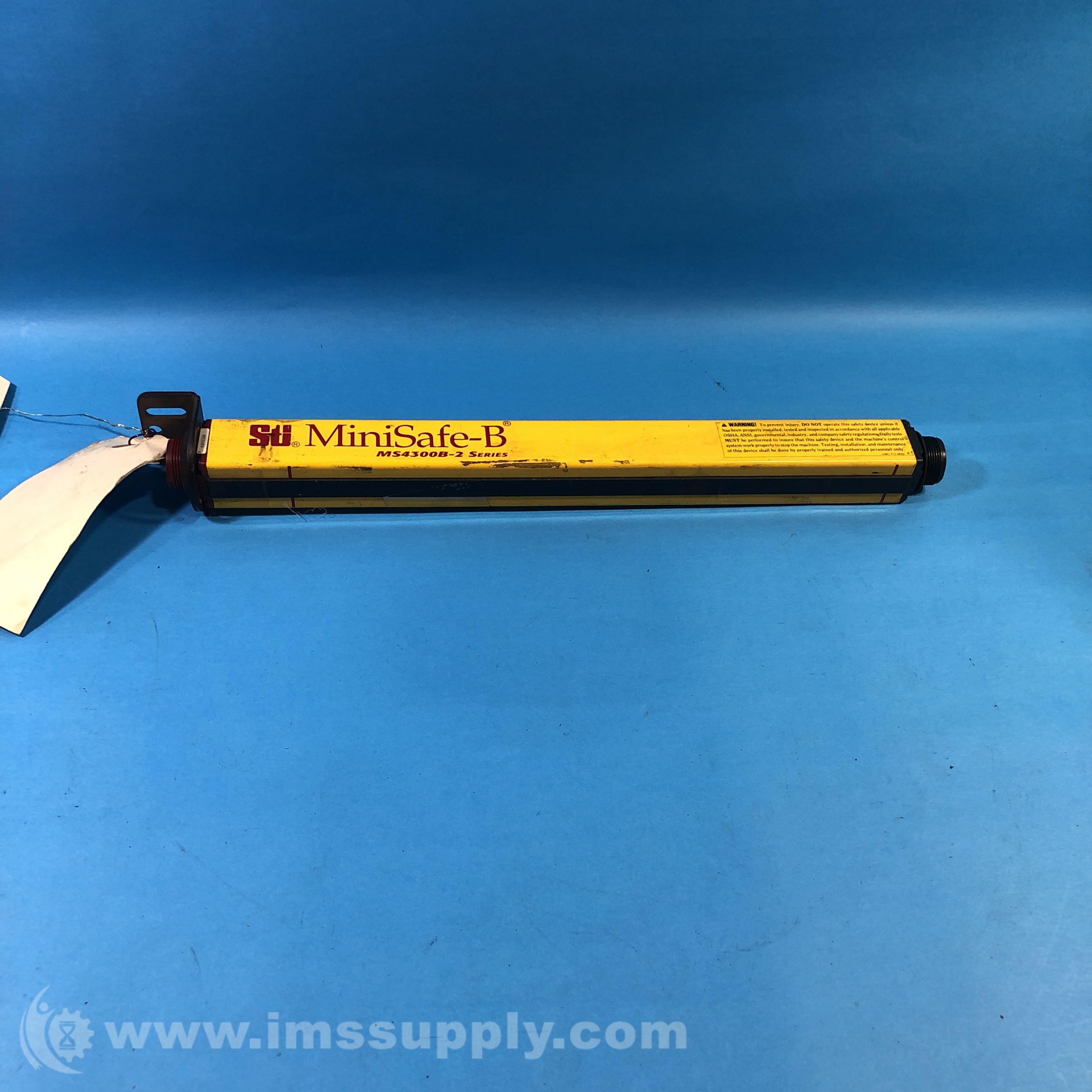 STI MS4312B-2 Minisafe Light Curtain Receiver Transmitter - IMS Supply