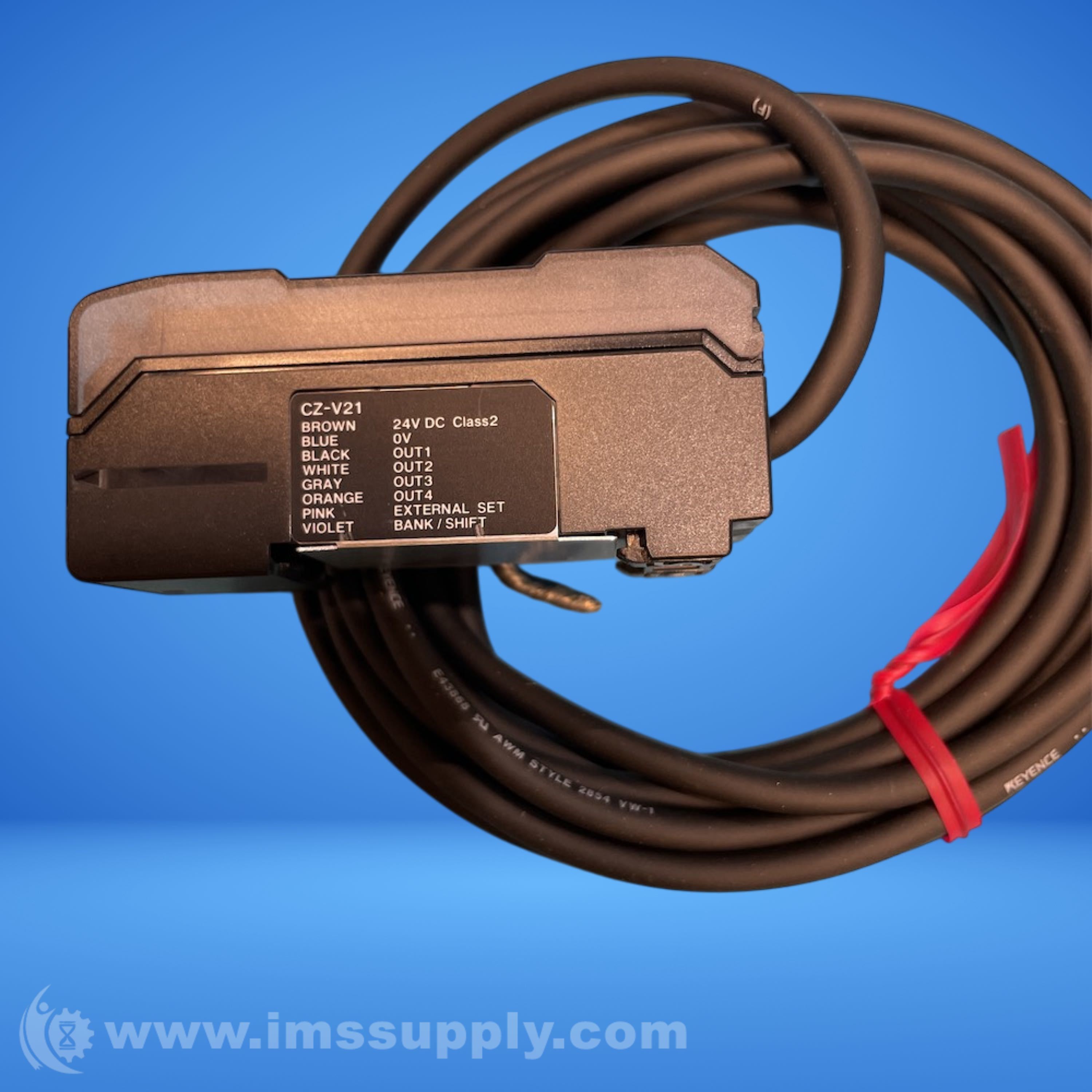 Keyence CZ-V21 RGB Digital Fiberoptic Sensor, Amplifier Unit, Mai - IMS ...