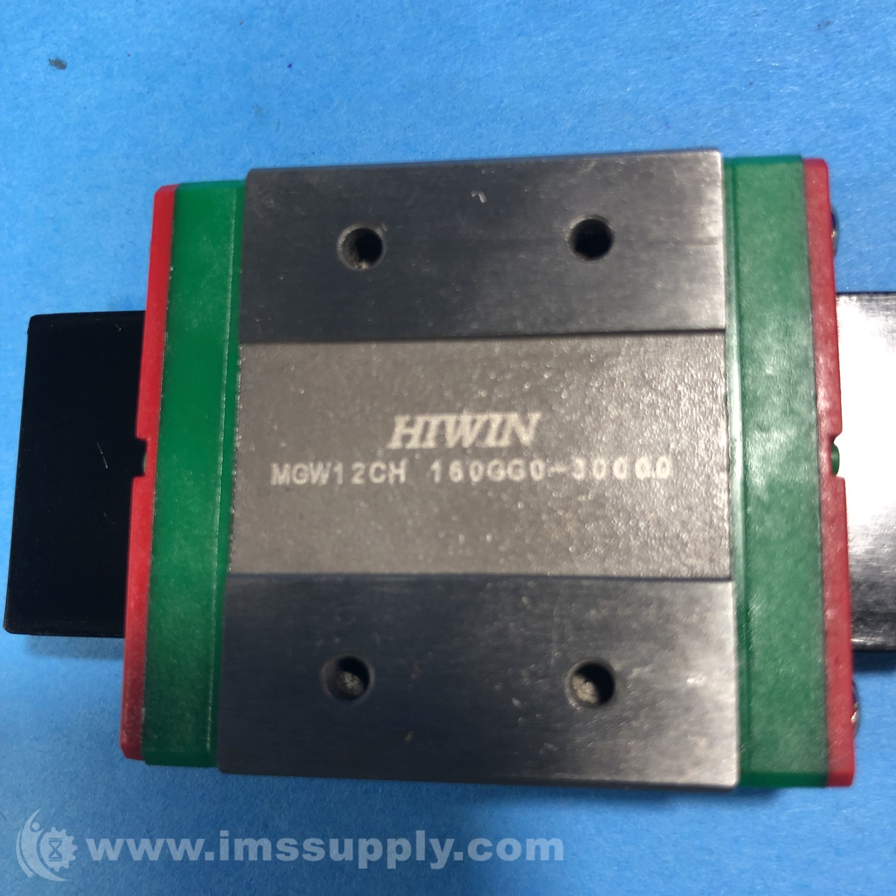 Hiwin MGW12CH 160GG0-30000 Set of 2 Linear Guide Block - IMS Supply