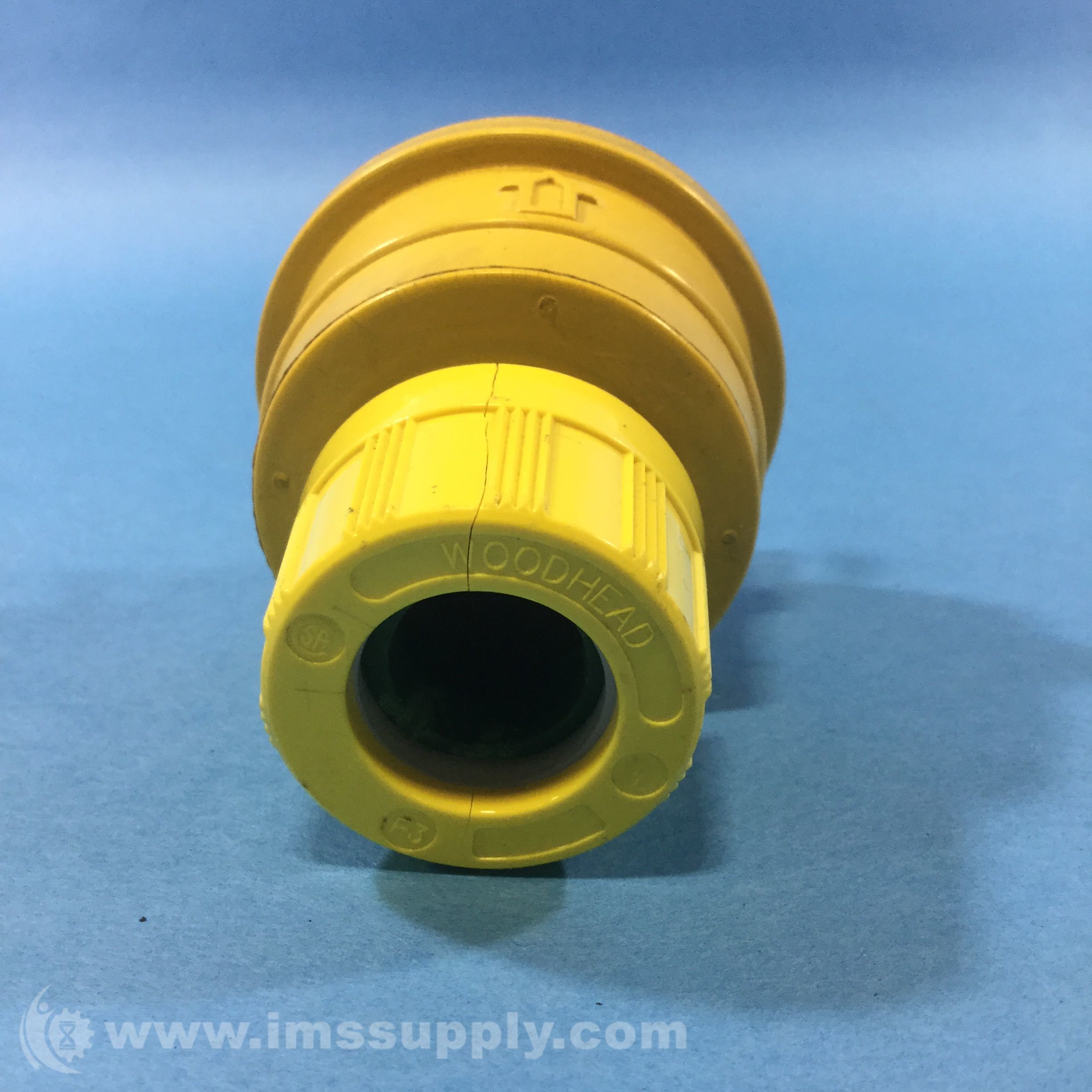 Woodhead Brad L15-20P Watertite Plug with Locking Blade - IMS Supply