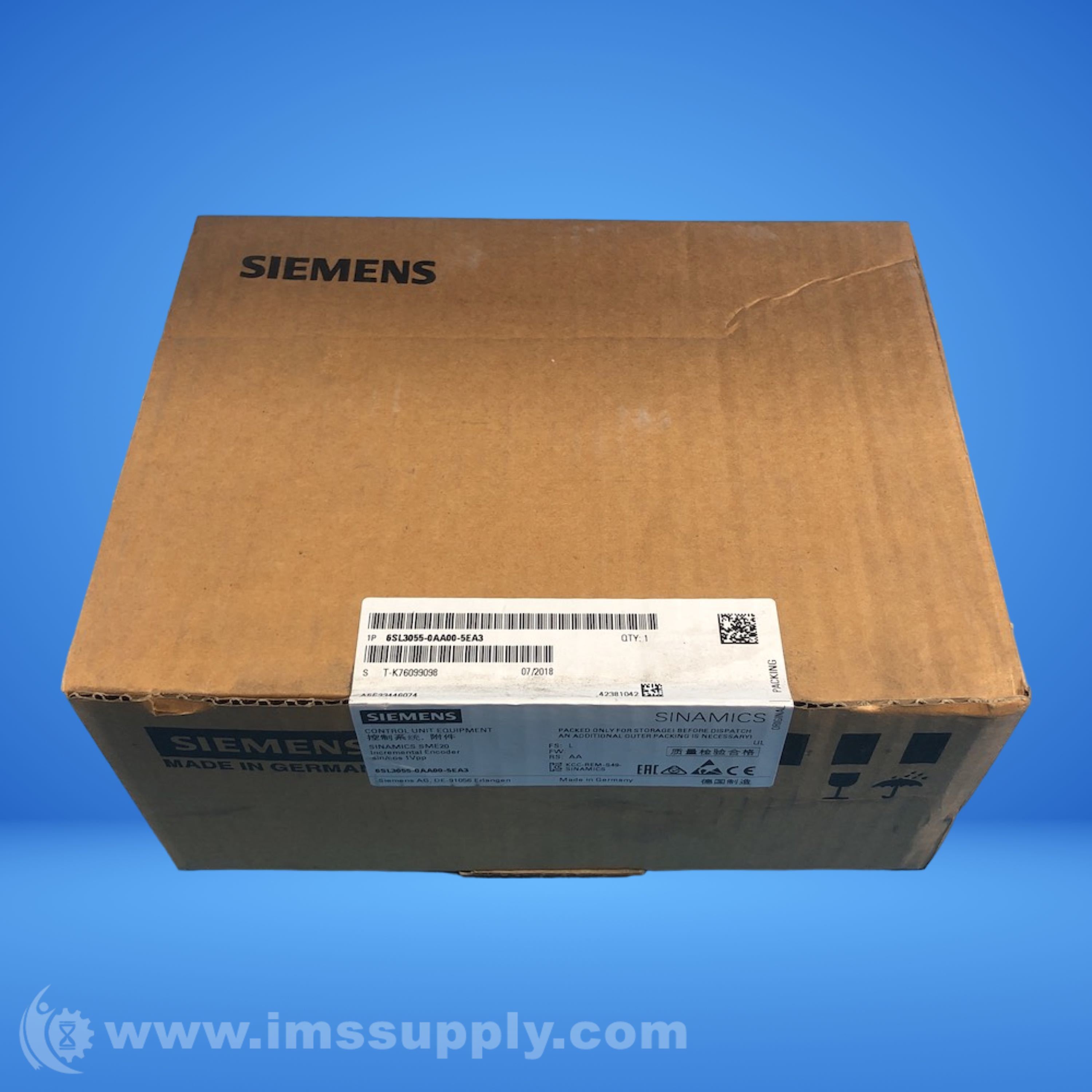 Siemens 6SL3055-0AA00-5EA3 - IMS Supply