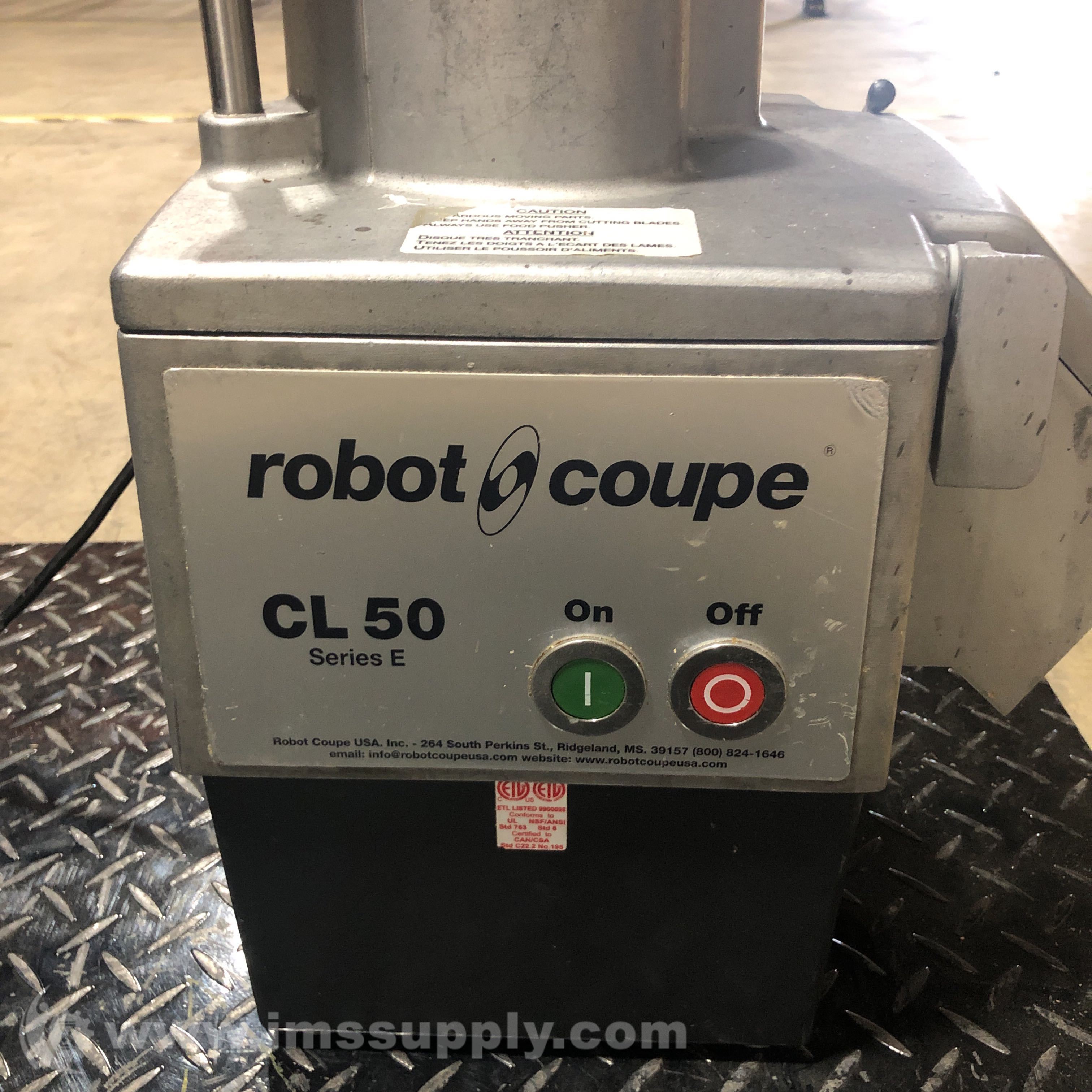 Robot-Coupe CL 50 Series E Food Processor - IMS Supply