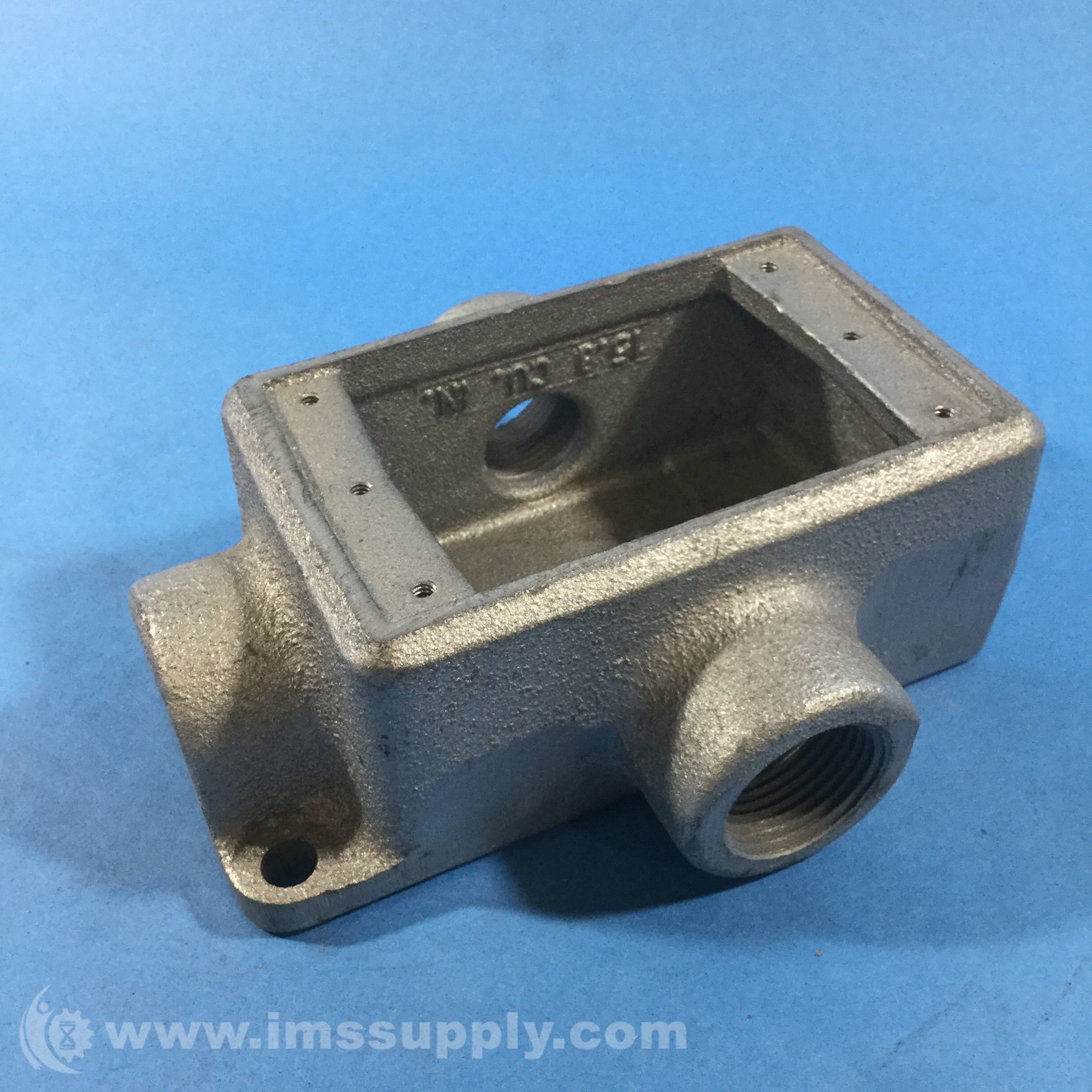 Crouse Hinds FST-1 Device Box, Aluminum, Shallow, T Style, 3/4 - IMS Supply