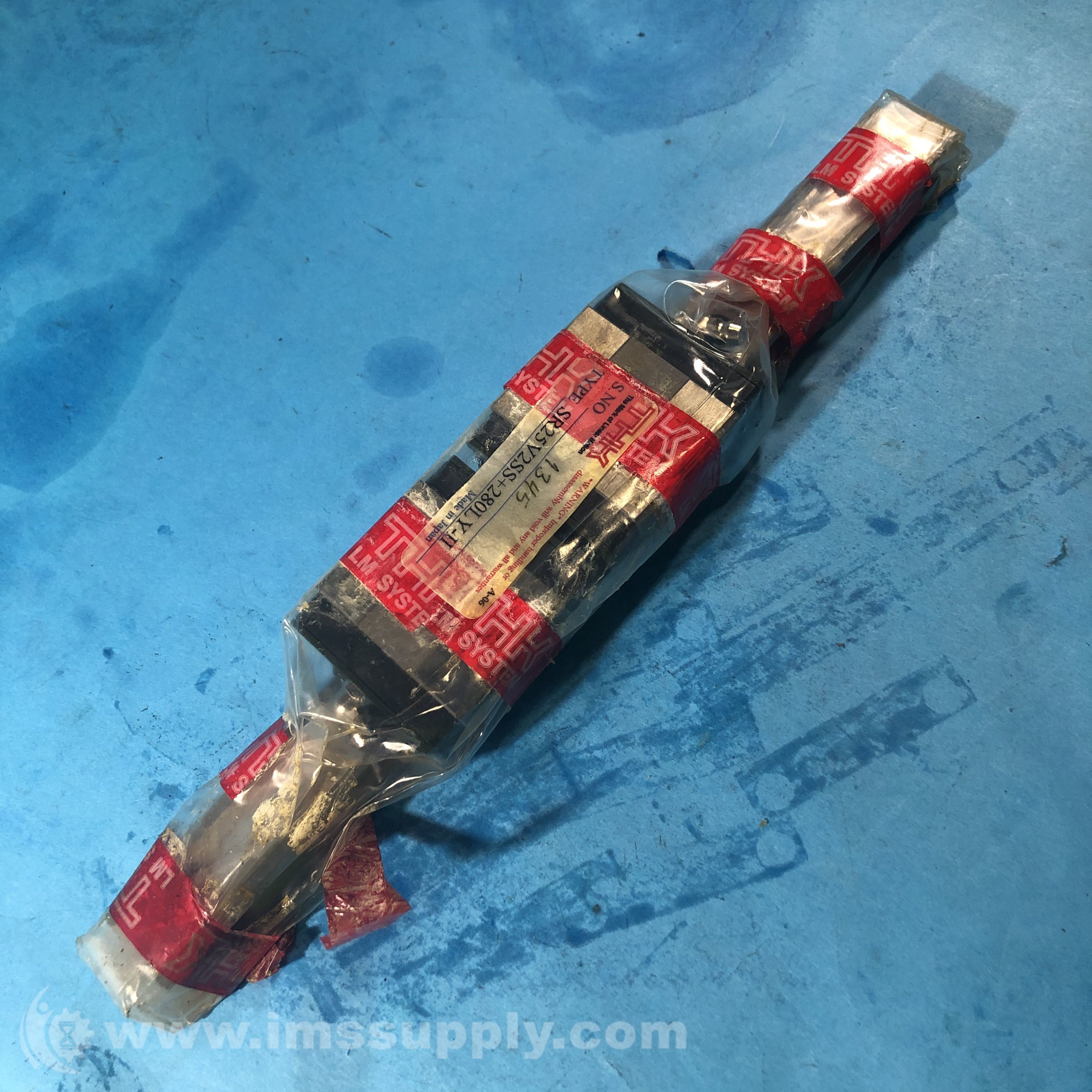 THK SR25V2SS+280L-II Linear Guide Rail and 2 Blocks - IMS Supply