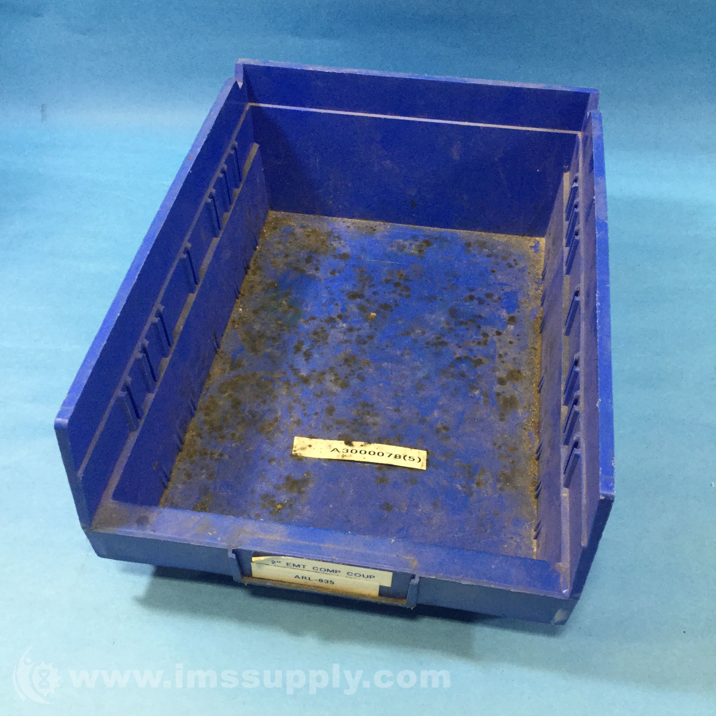 Akro Mils 30-150 Blue 12 Shelf Bins, Blue, OD 11-5/8 L x 8-3/8 - IMS Supply
