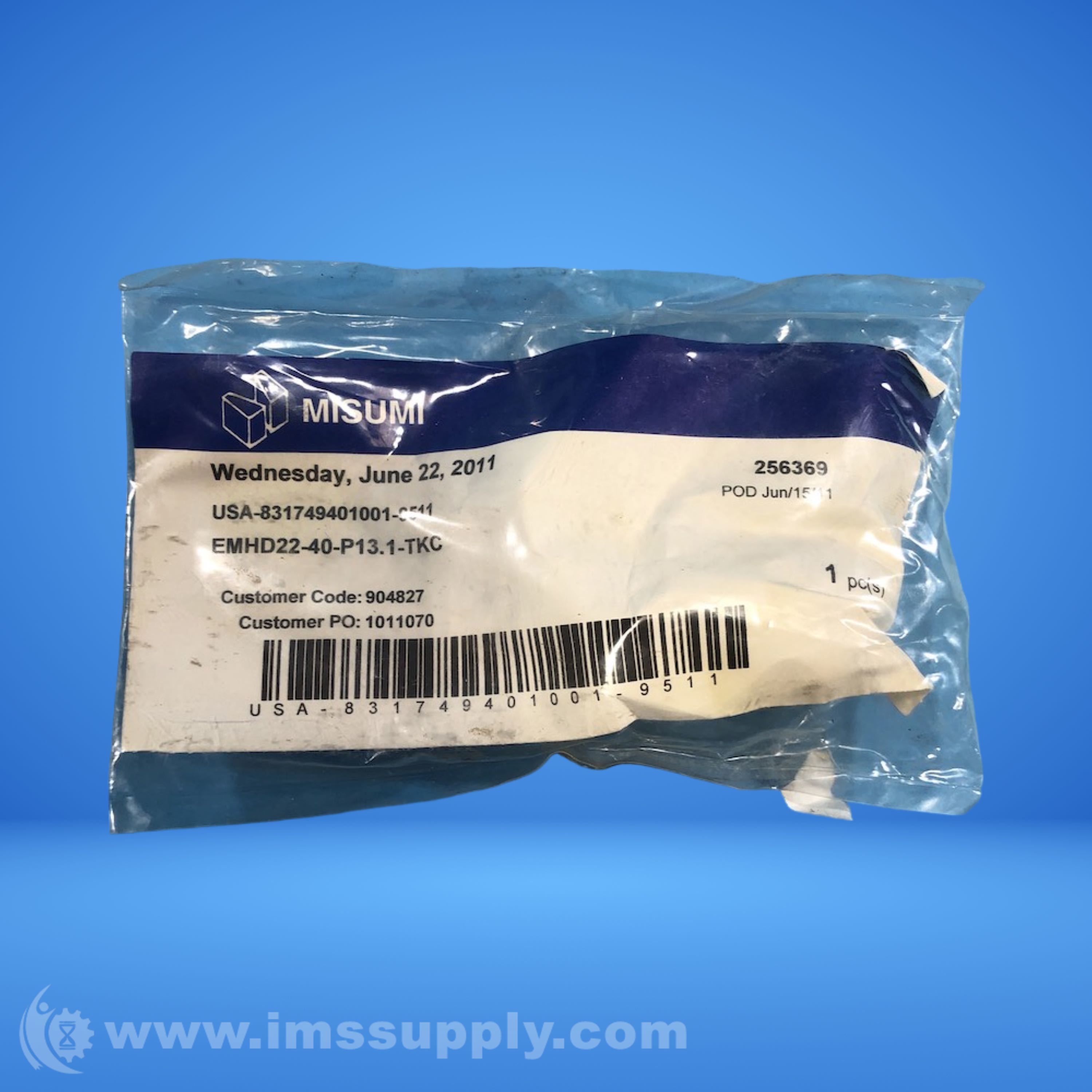 Misumi EMHD22-40-P13.1-TKC Bearing - IMS Supply