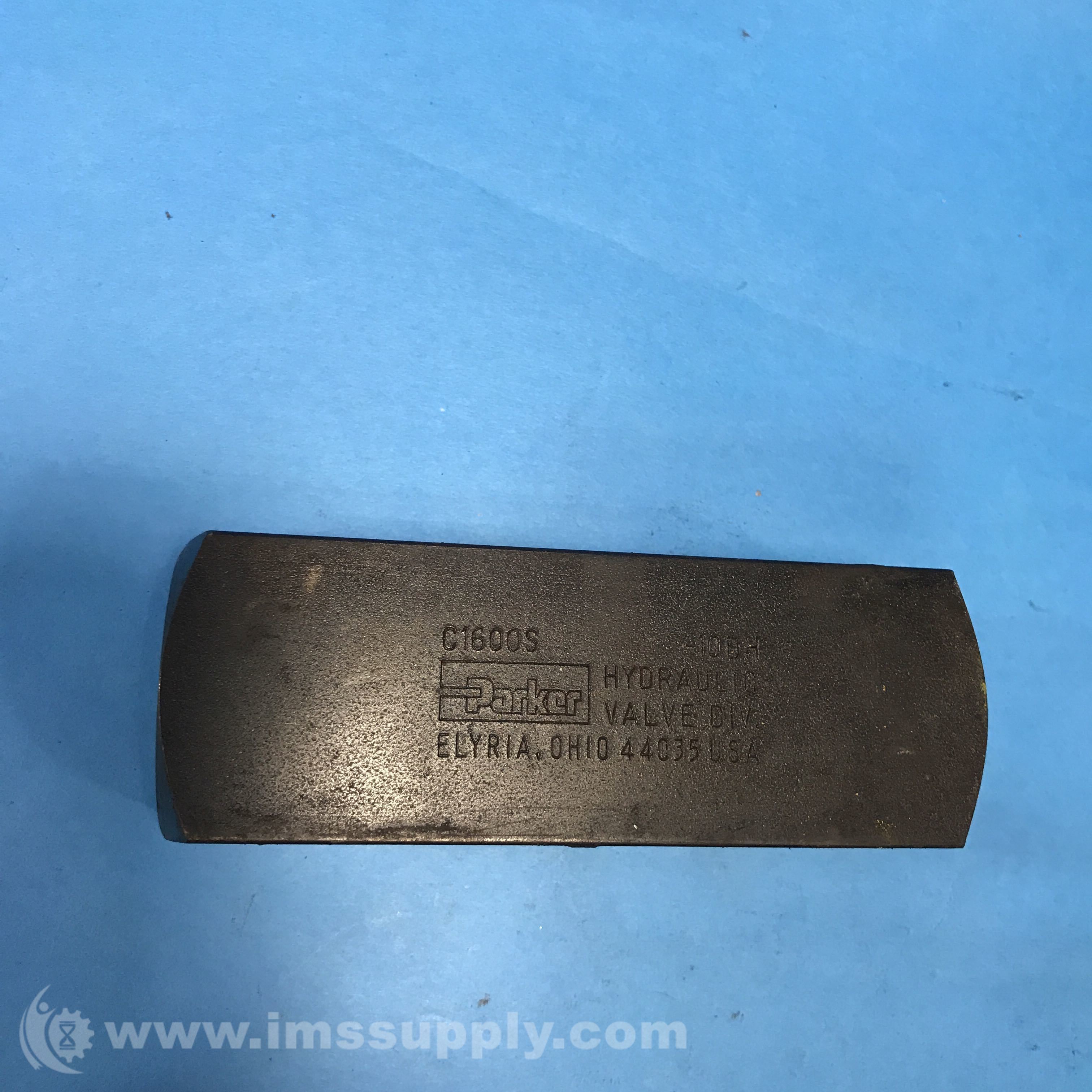 Parker C1600S In-Line General Purpose Check Valve - IMS Supply