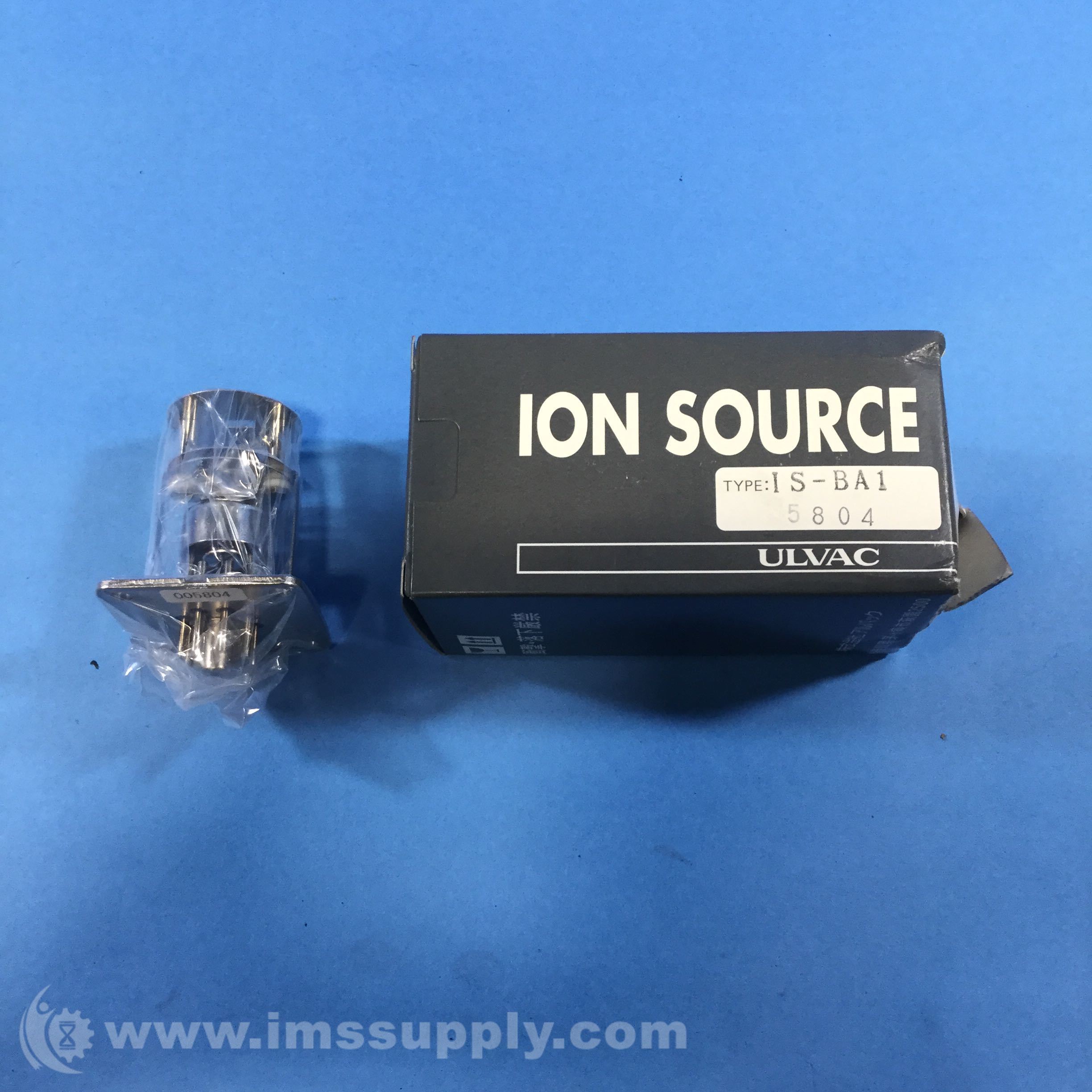 ULVAC IS-BA1-5804, ION Source - IMS Supply