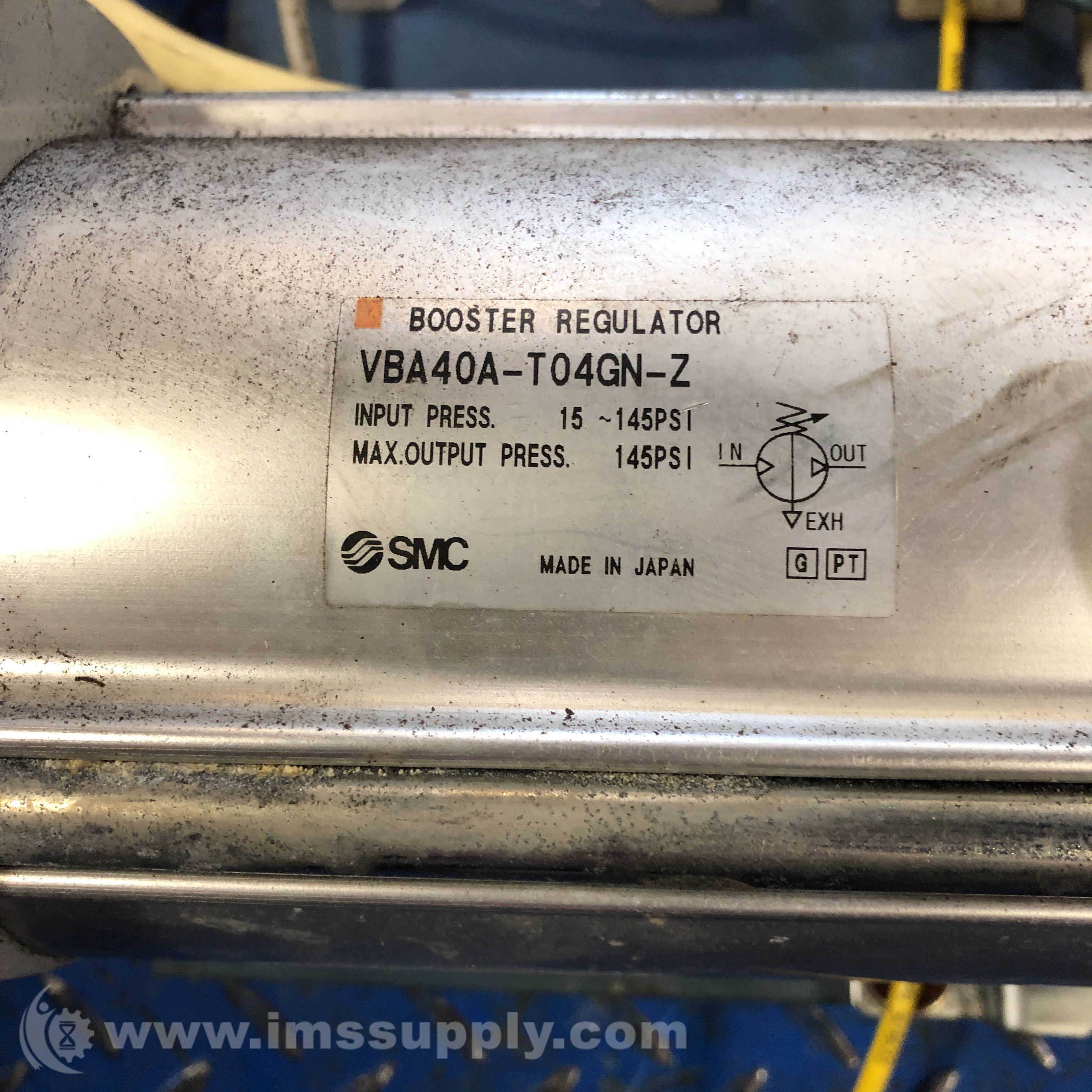SMC VBA40A-T04GN-Z Booster Regulator - IMS Supply