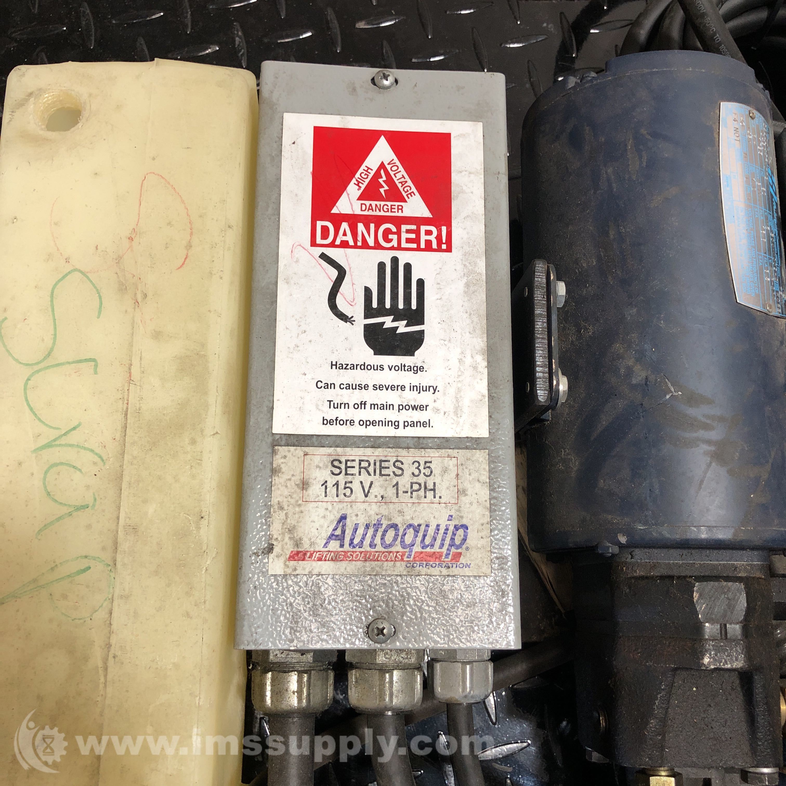 Autoquip Series 35 Scissor Lift Pump Assembly - IMS Supply