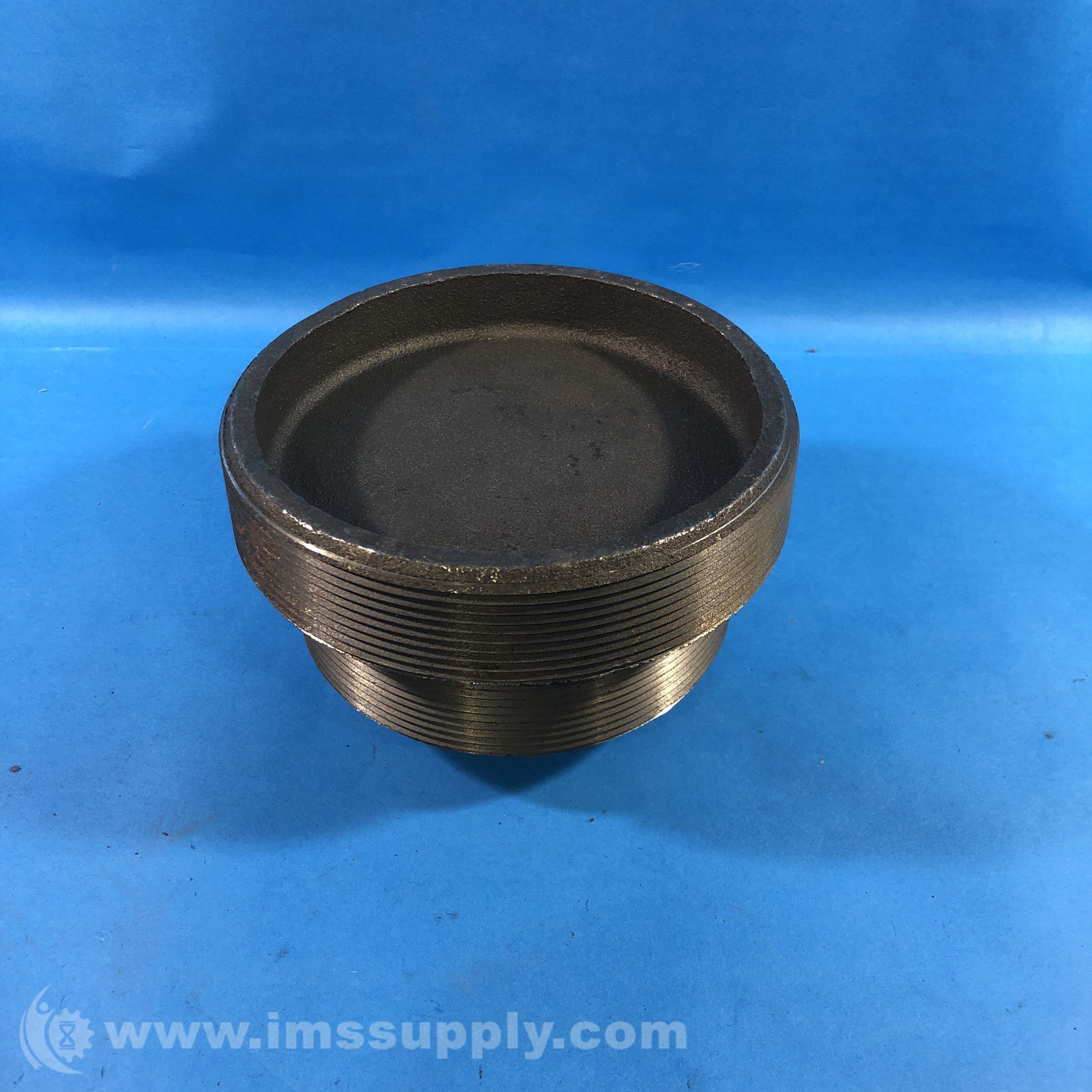 5 Iron Square Head Threaded Plug - IMS Supply