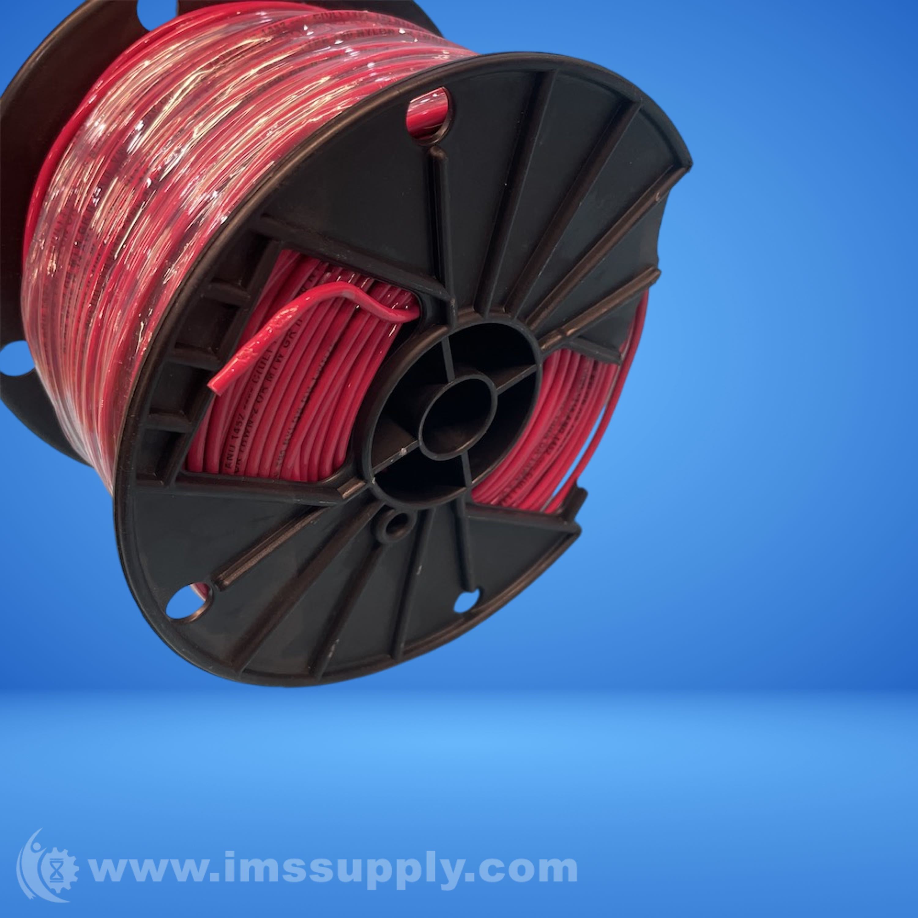 Alan Wire 14 AWG Type THHN or THWN Red Nylon Wire - IMS Supply