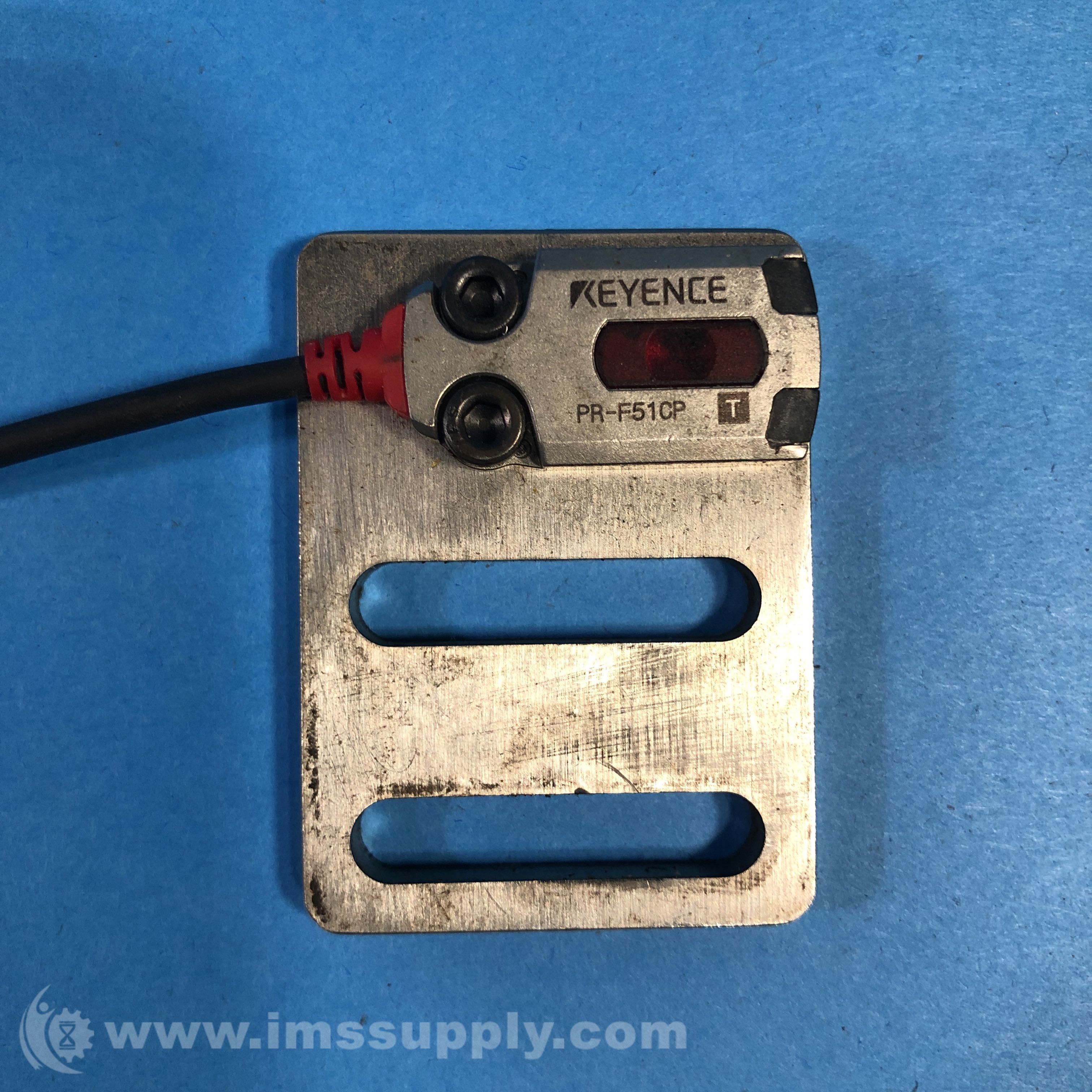 Keyence PR-F51CP Flat Transmissive M8 Connector Type, 0.6m - IMS Supply