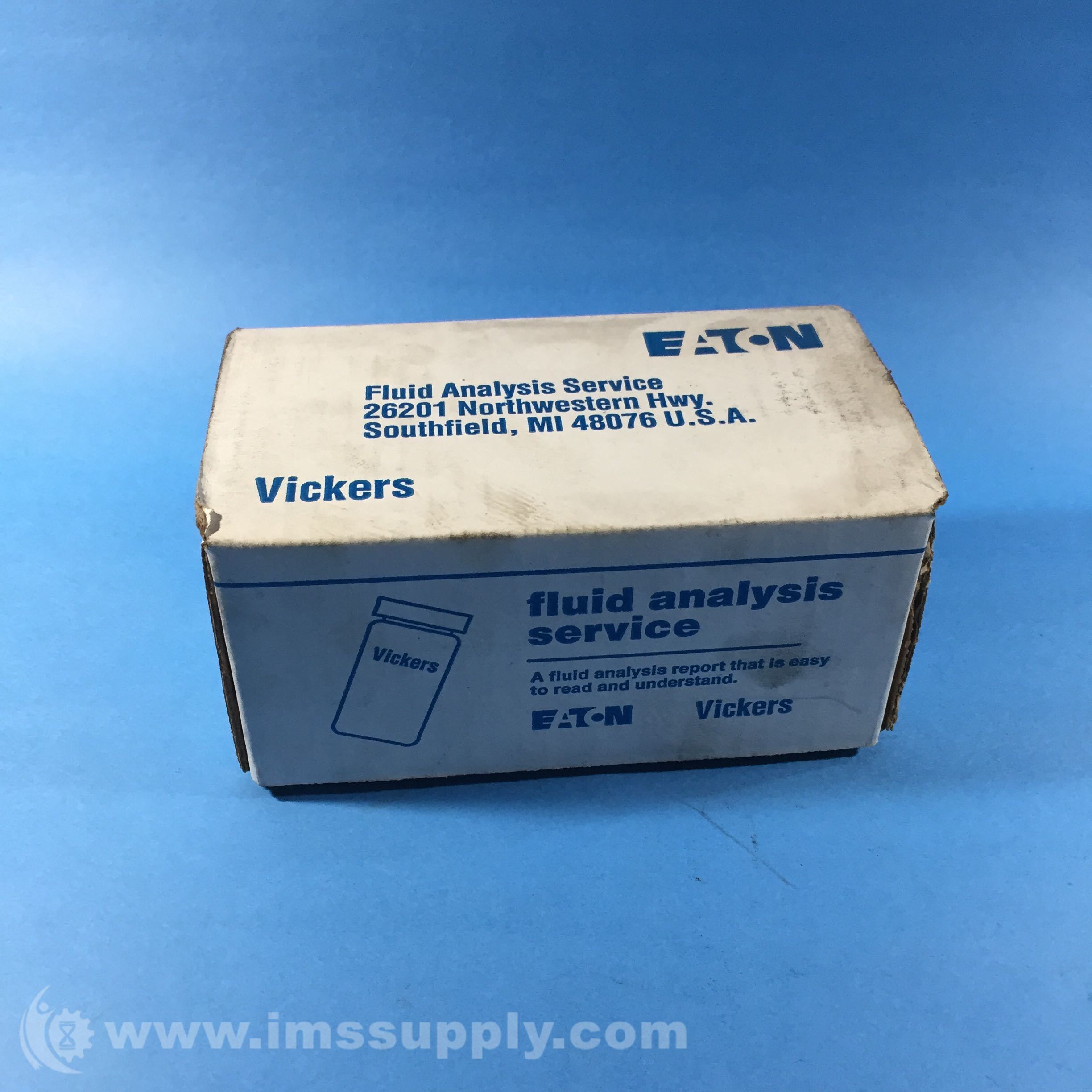 Vickers 894276 Hydraulic Oil Test Analysis Kit - IMS Supply