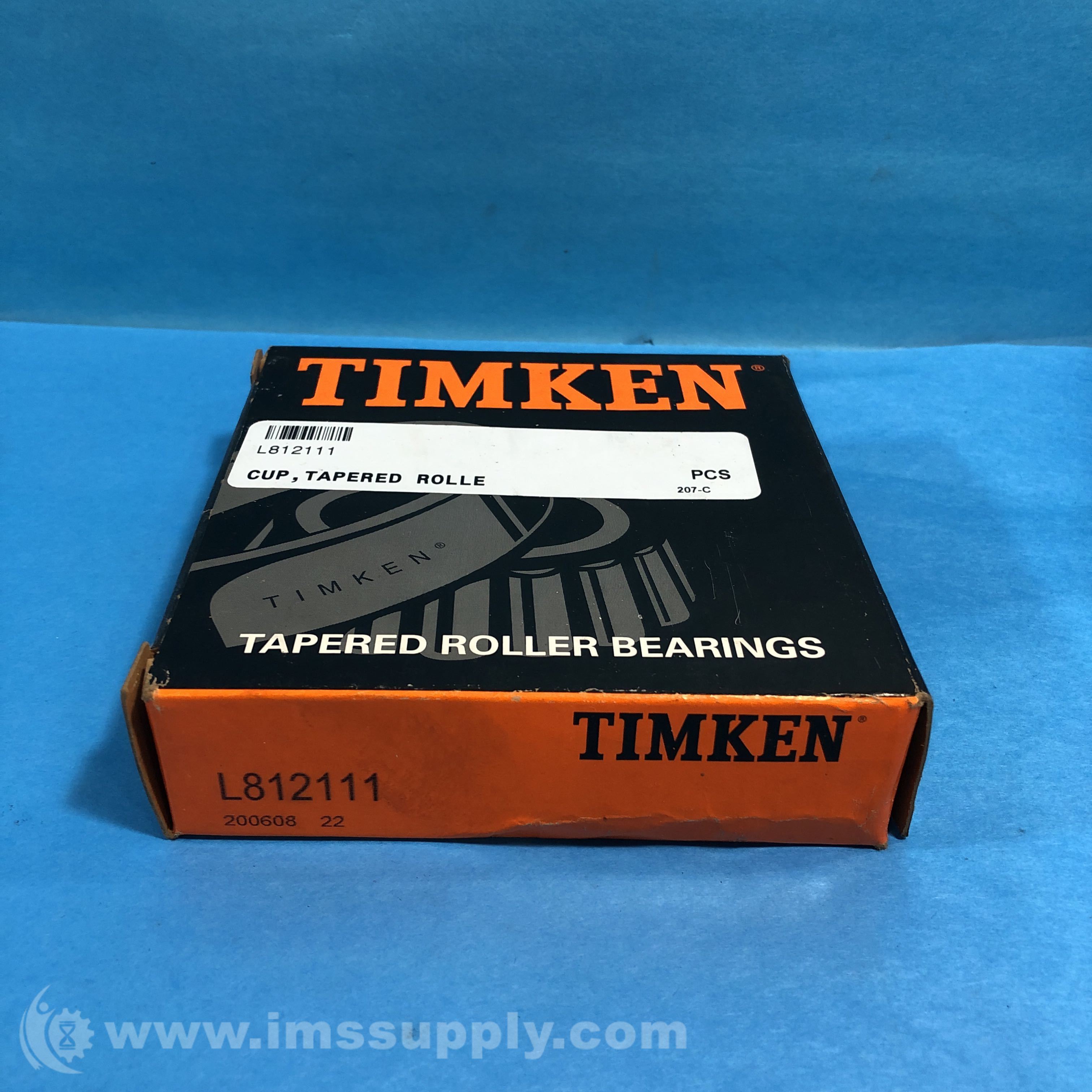 Timken L812111 Tapered Roller Bearing - IMS Supply