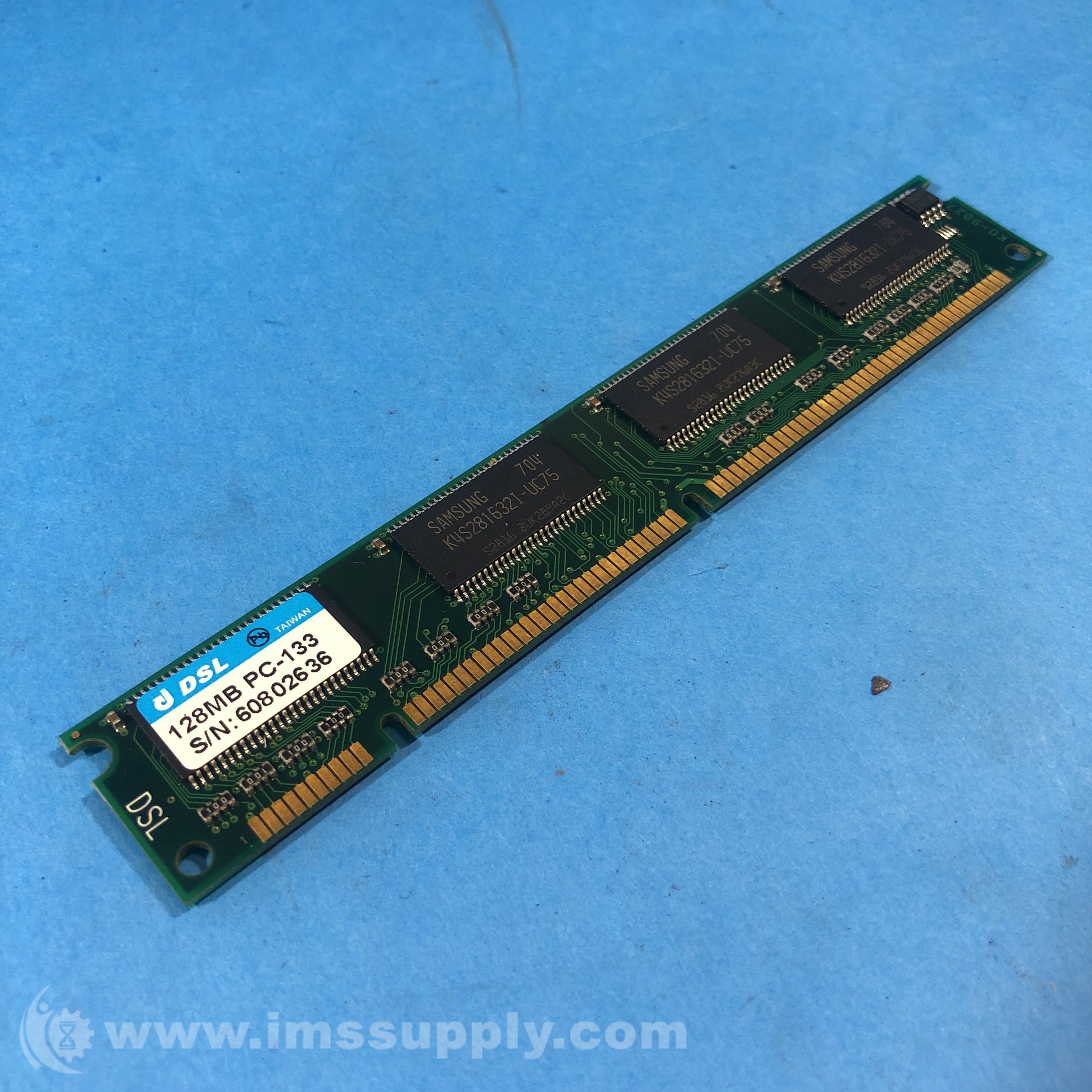 DSL PC-133 128MB 168 pin SDRAM Memory Board - IMS Supply