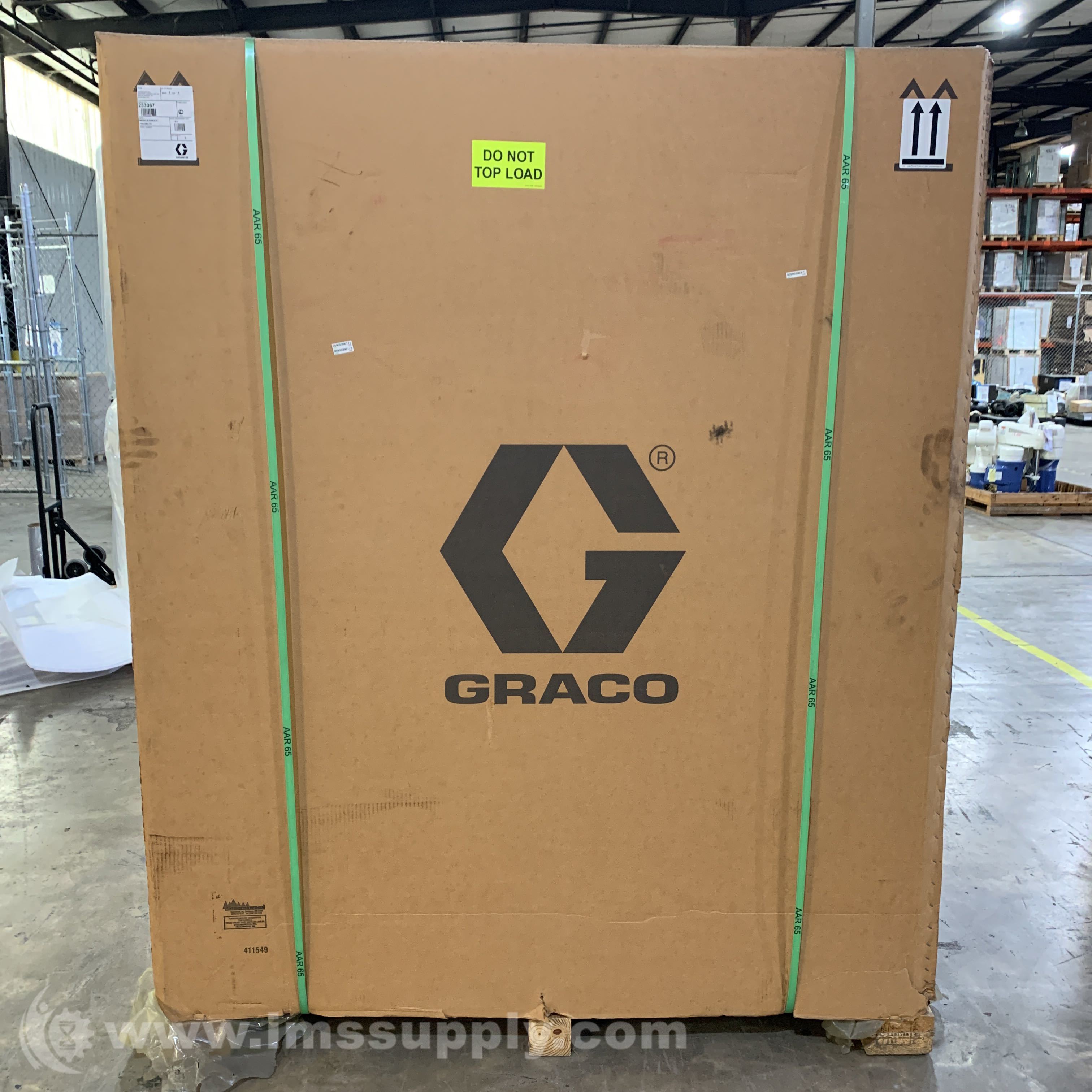 Graco 233087 165 mm (6.5 in.) Pneumatic Ram - IMS Supply