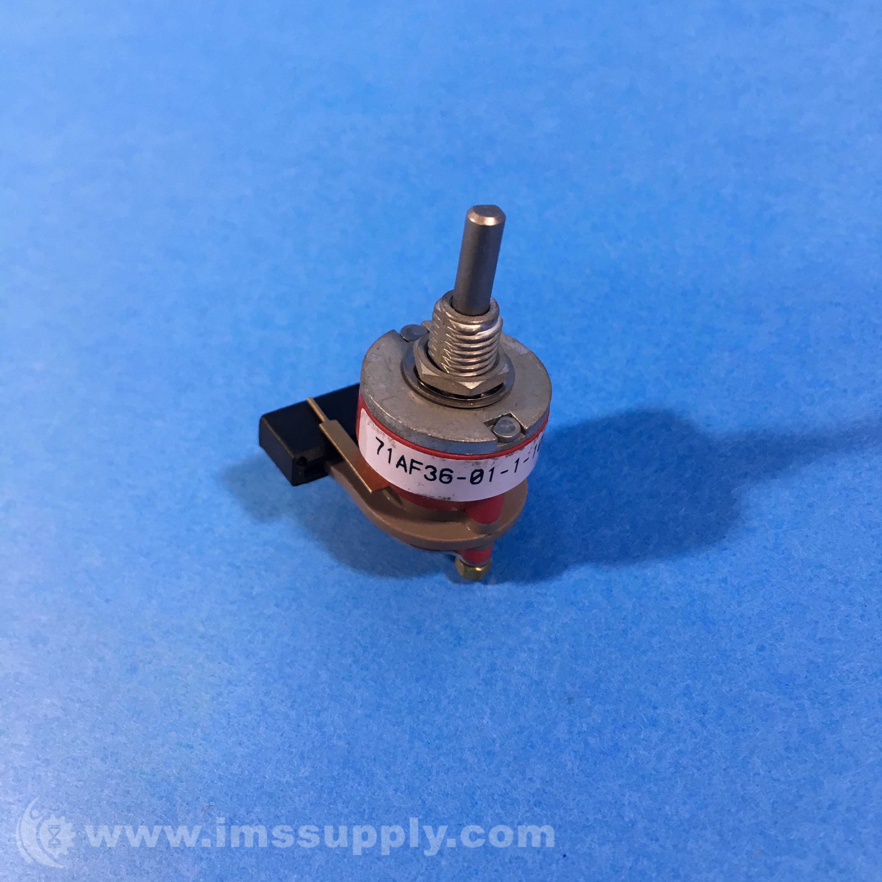 Grayhill Inc 71AF36-01-1-10NF Switch, Rotary, Multi-Deck 1/4 Amps - IMS ...