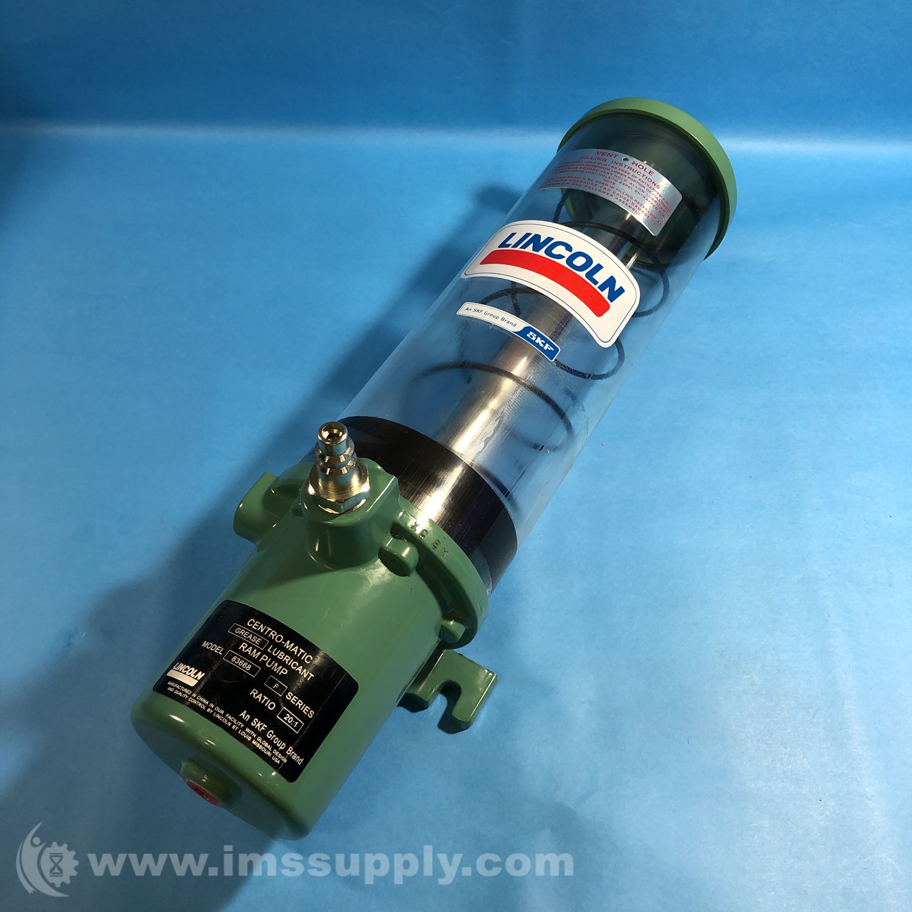 Lincoln 83668 Ram Pump, Pneumatic - IMS Supply