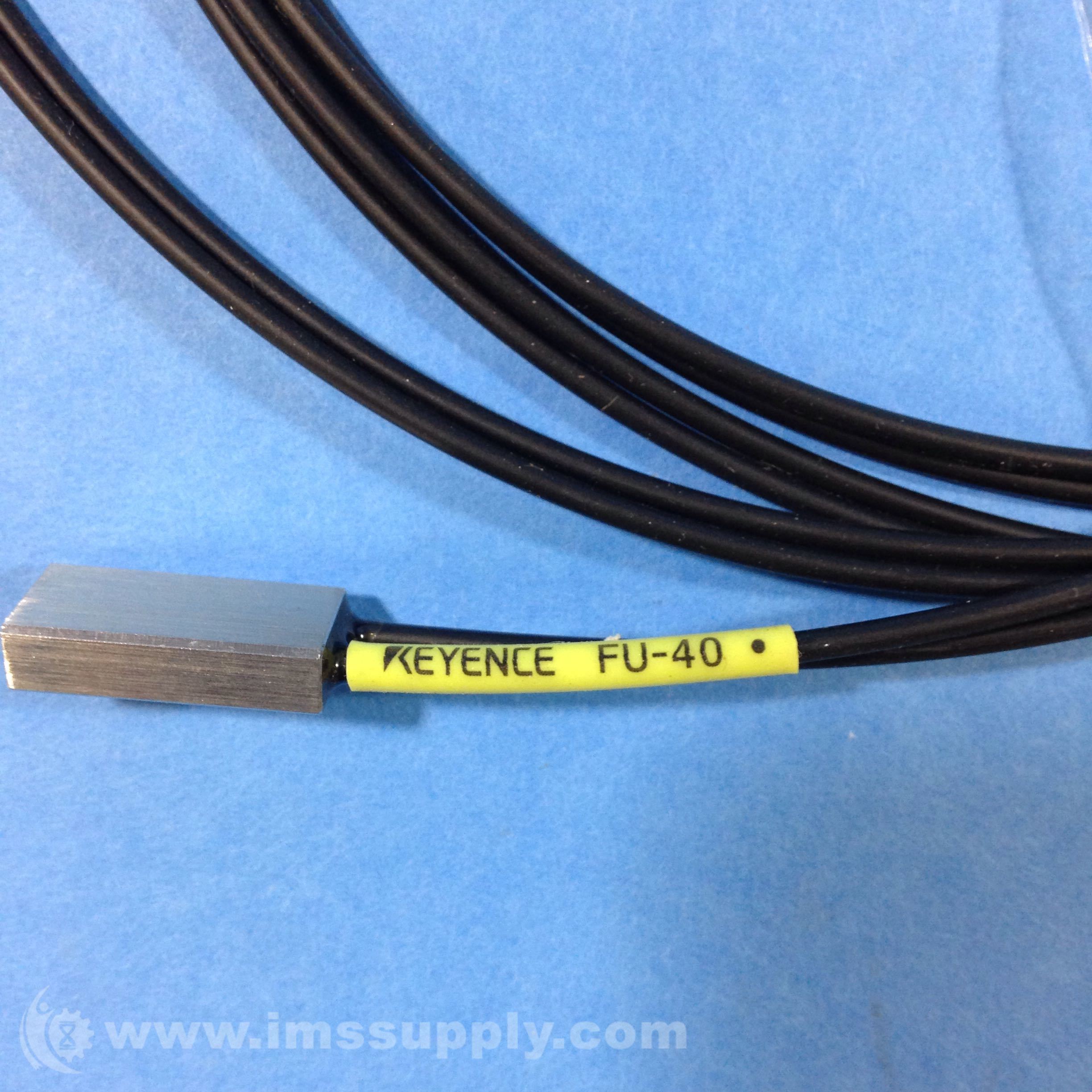 Keyence Corp FU-40 Reflective Fiber Optic Module - IMS Supply