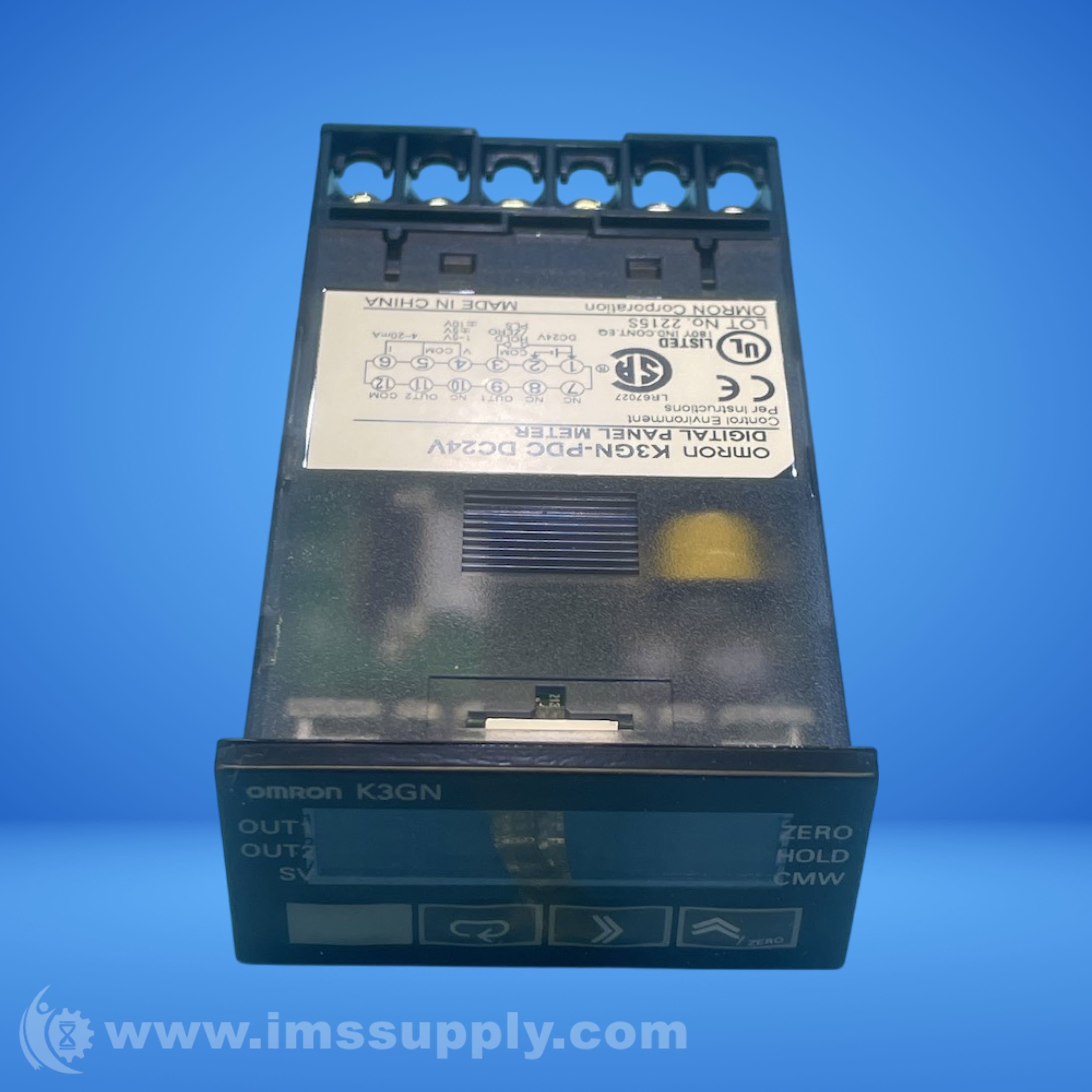 Omron K3GN-PDC Digital Panel Meter - IMS Supply