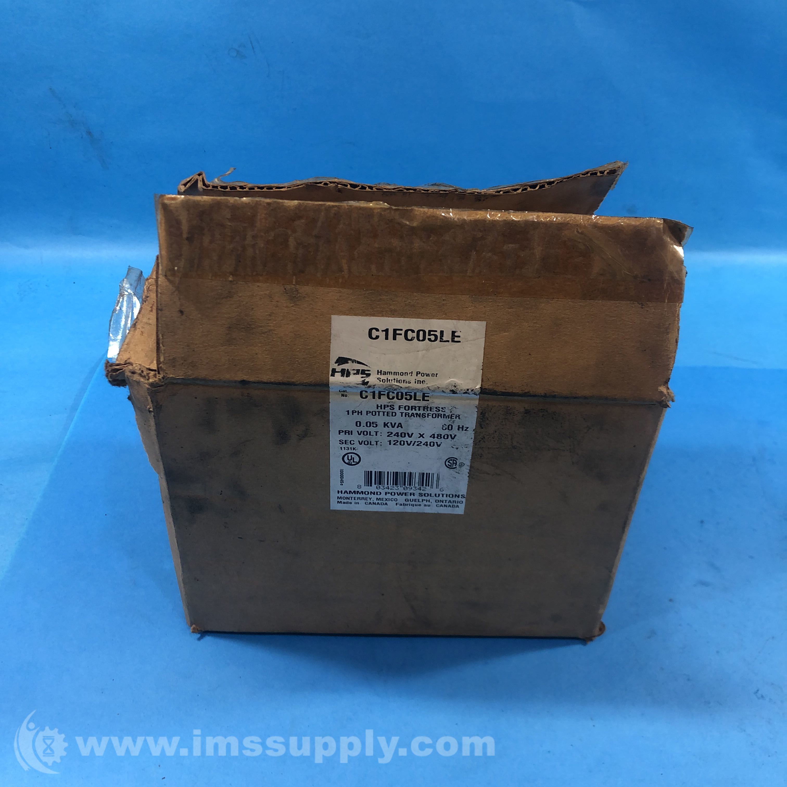 Hammond C1FC05LE General Purpose Transformer, HPS Fortress Series - IMS ...
