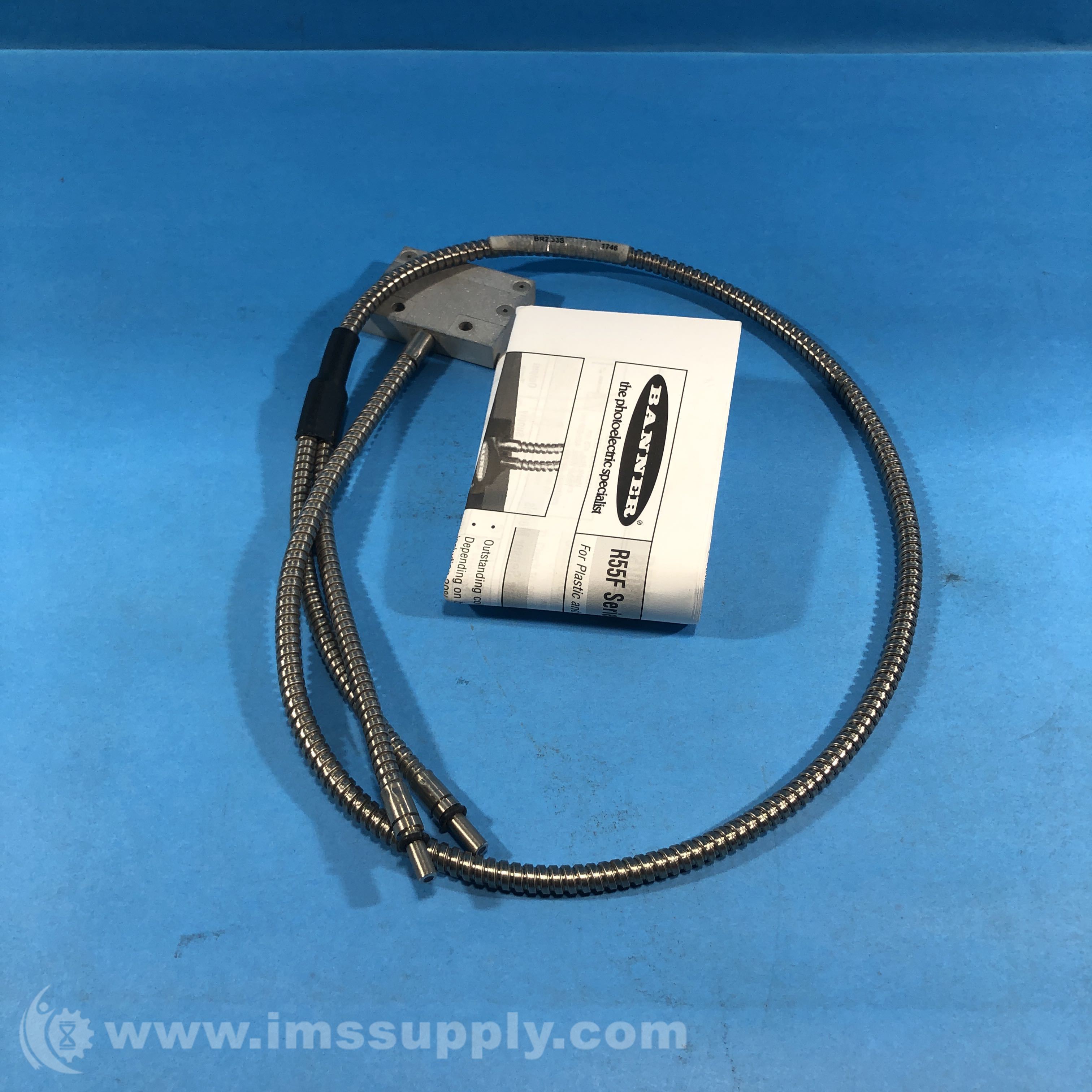 Banner Engineering Corp. BR2.53S Fiber Optic, Glass Fiber - IMS Supply