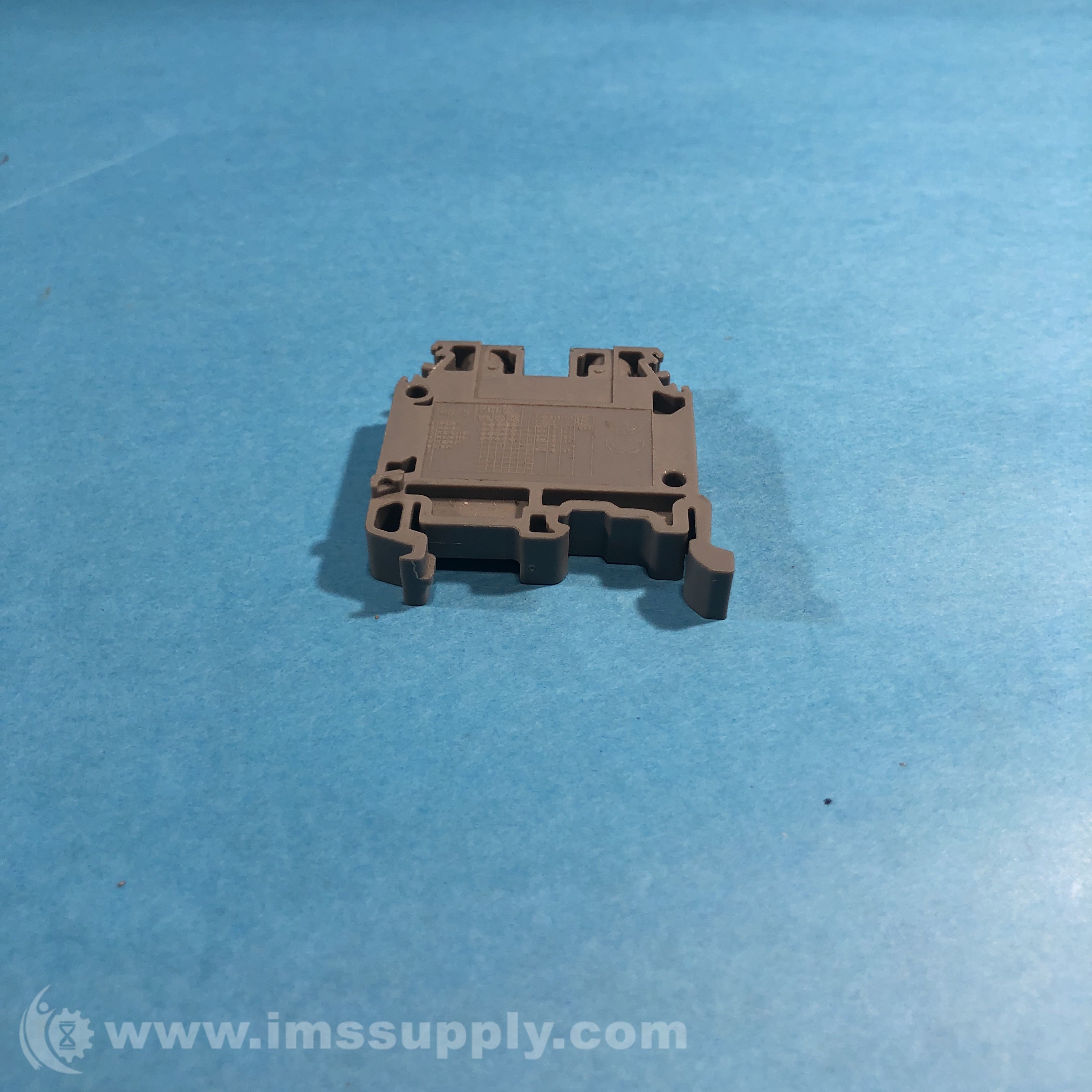 Entrelec M6/8 Ground Terminal Block 8mm Screw Clamp - IMS Supply