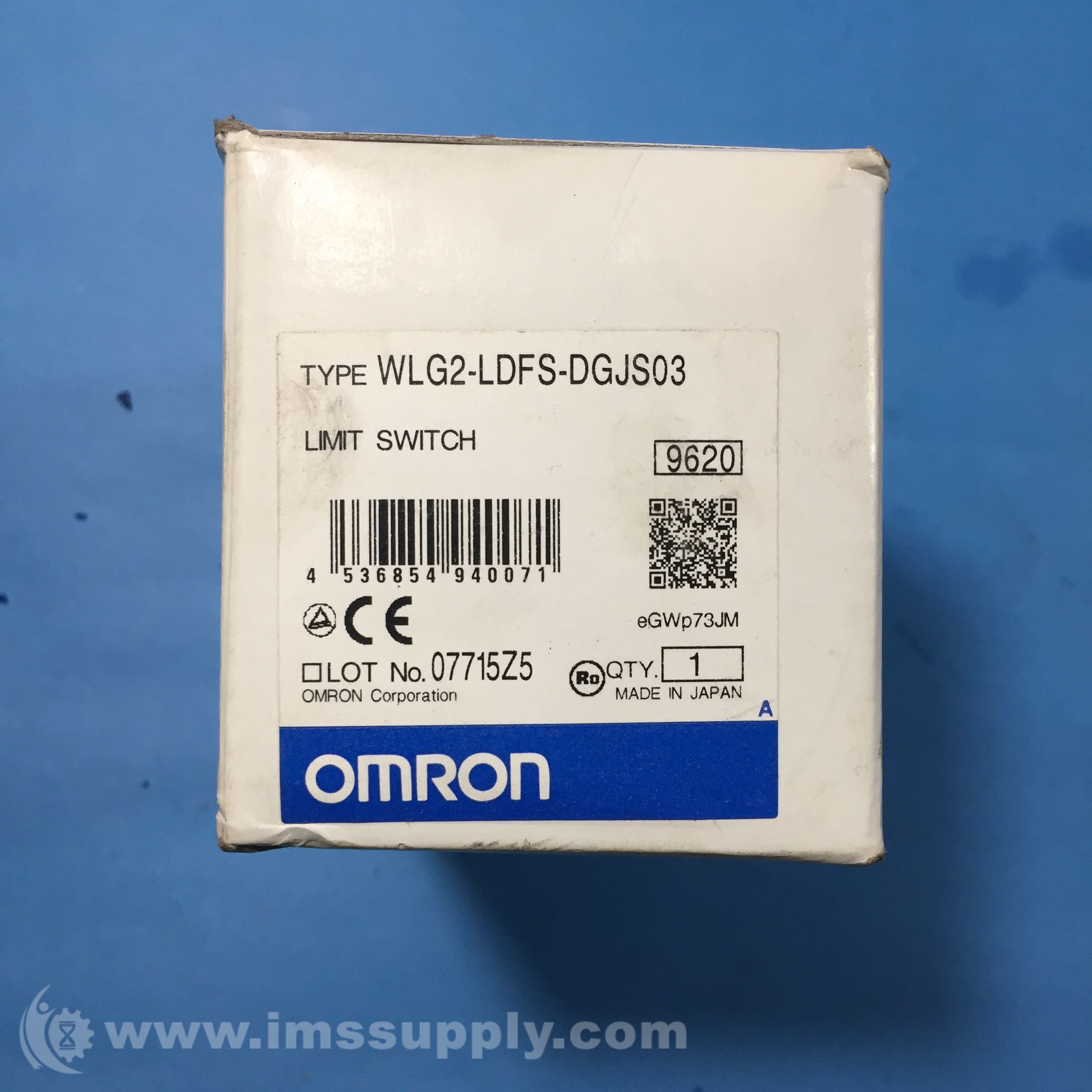 Omron WLG2-LDFS-DGJS03 Limit Switch - IMS Supply