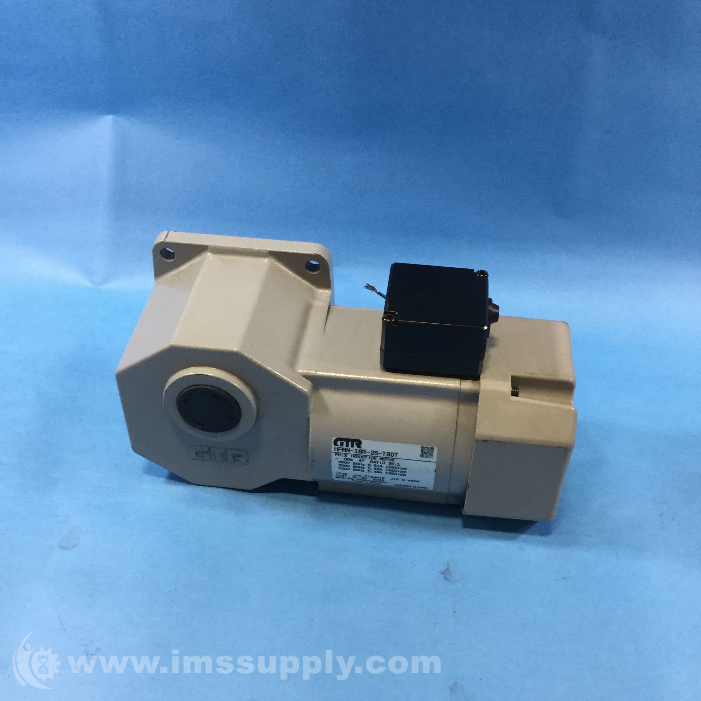 Nissei HFMN-18R-25-T90T Induction Motor - IMS Supply
