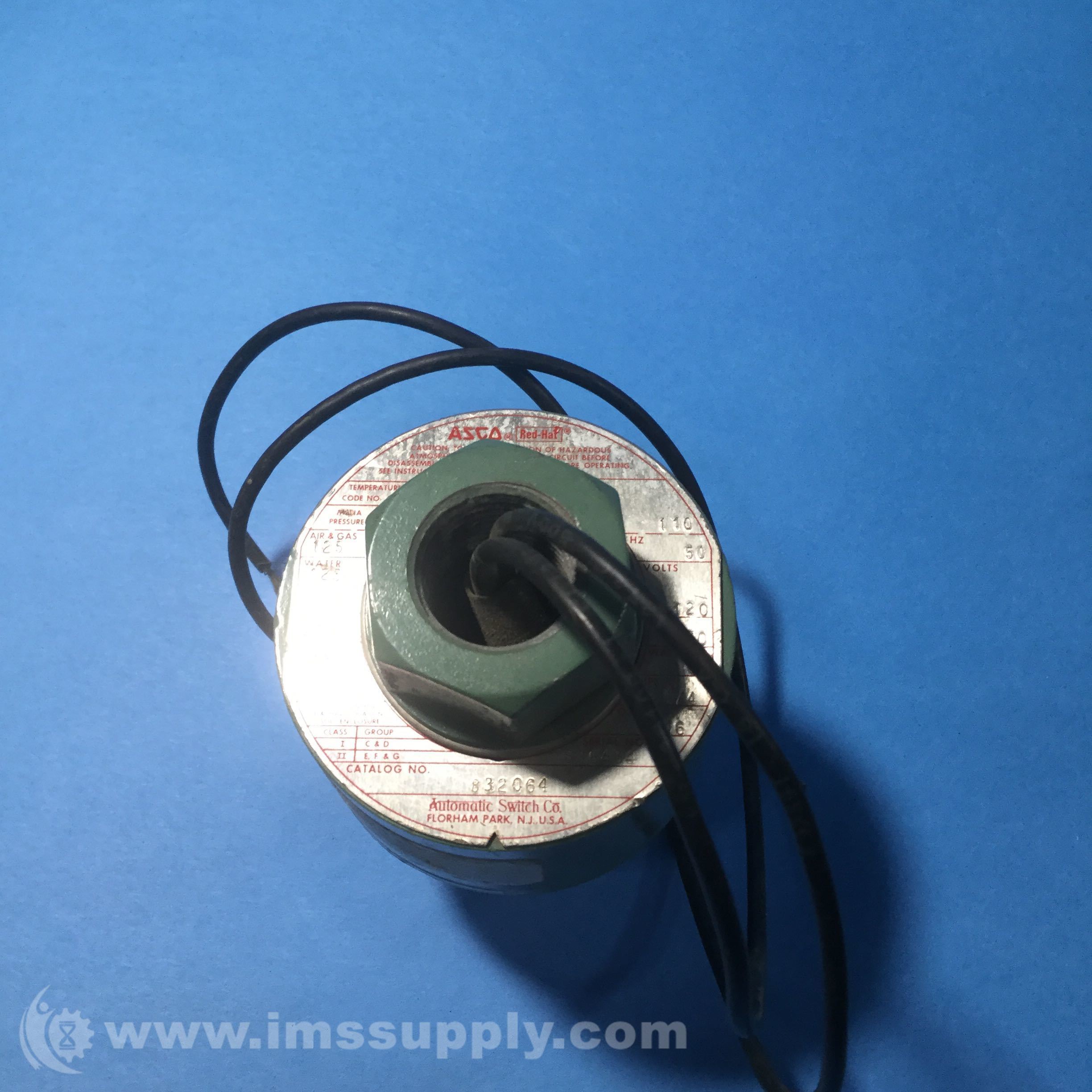 ASCO 832064 24V Solenoid Valve - IMS Supply