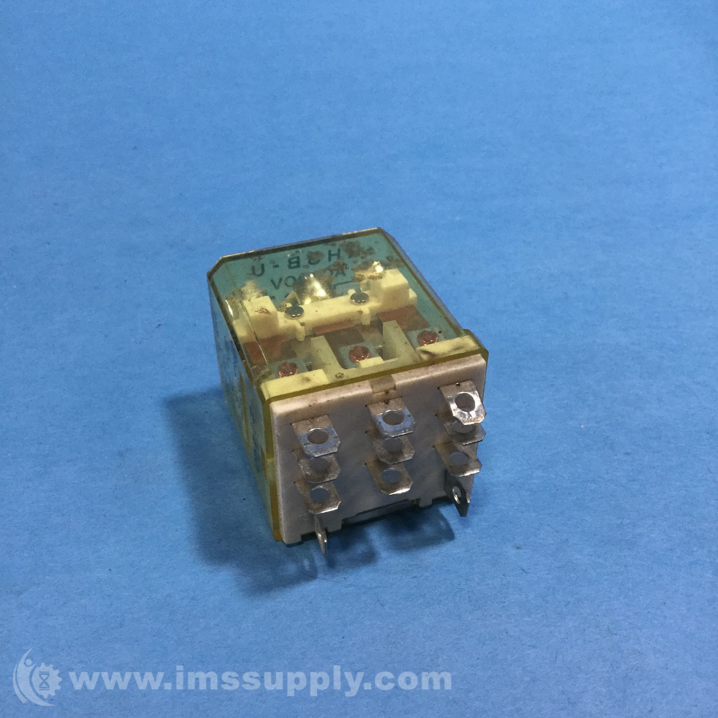 Idec RH3B-UAC24V Plug-In Relay 10A Contact 3PDT 24VAC Coil - IMS Supply