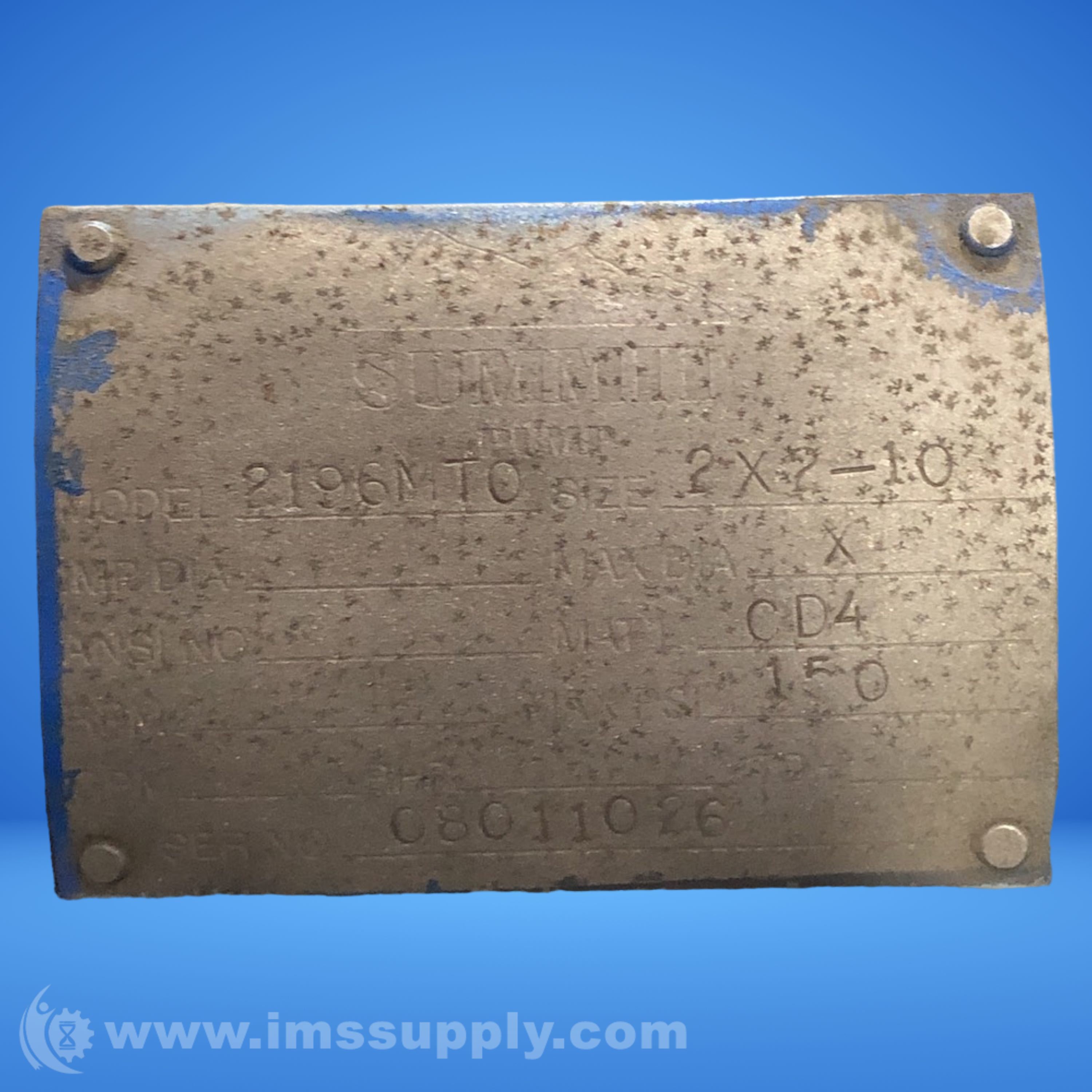 Summit Pump 2196 MTO Pump - IMS Supply