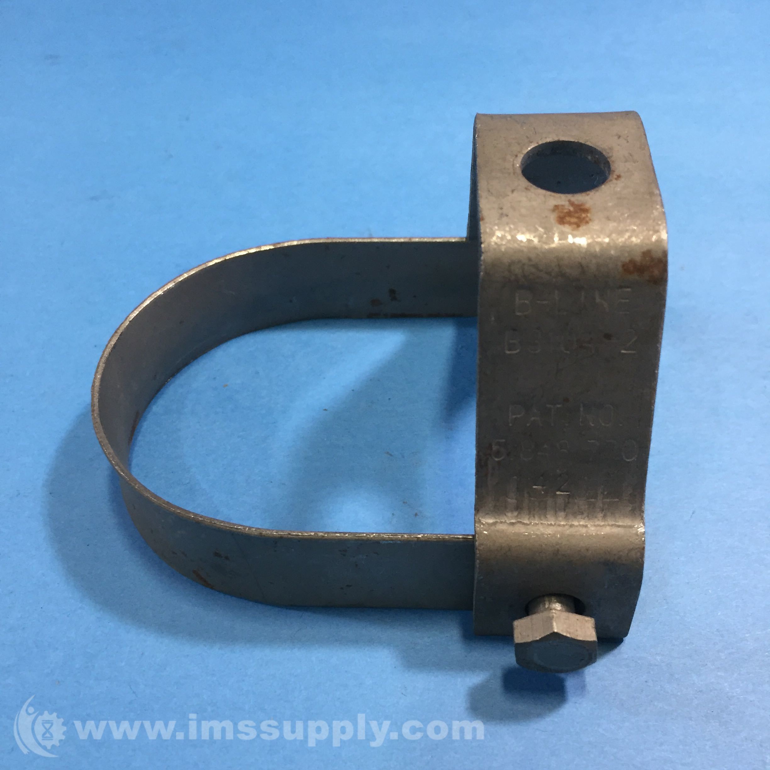 B Line B3104 2 Light-Duty Clevis Hanger, 2, 3/8-16, Zinc Plated - IMS ...