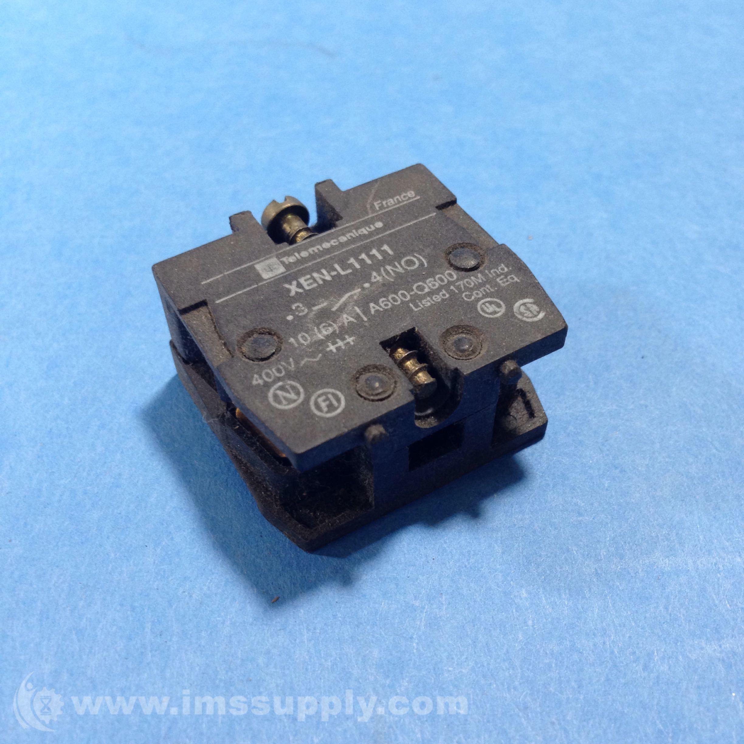 Telemecanique XEN-L1111 Contact Block 22MM Push Button - IMS Supply