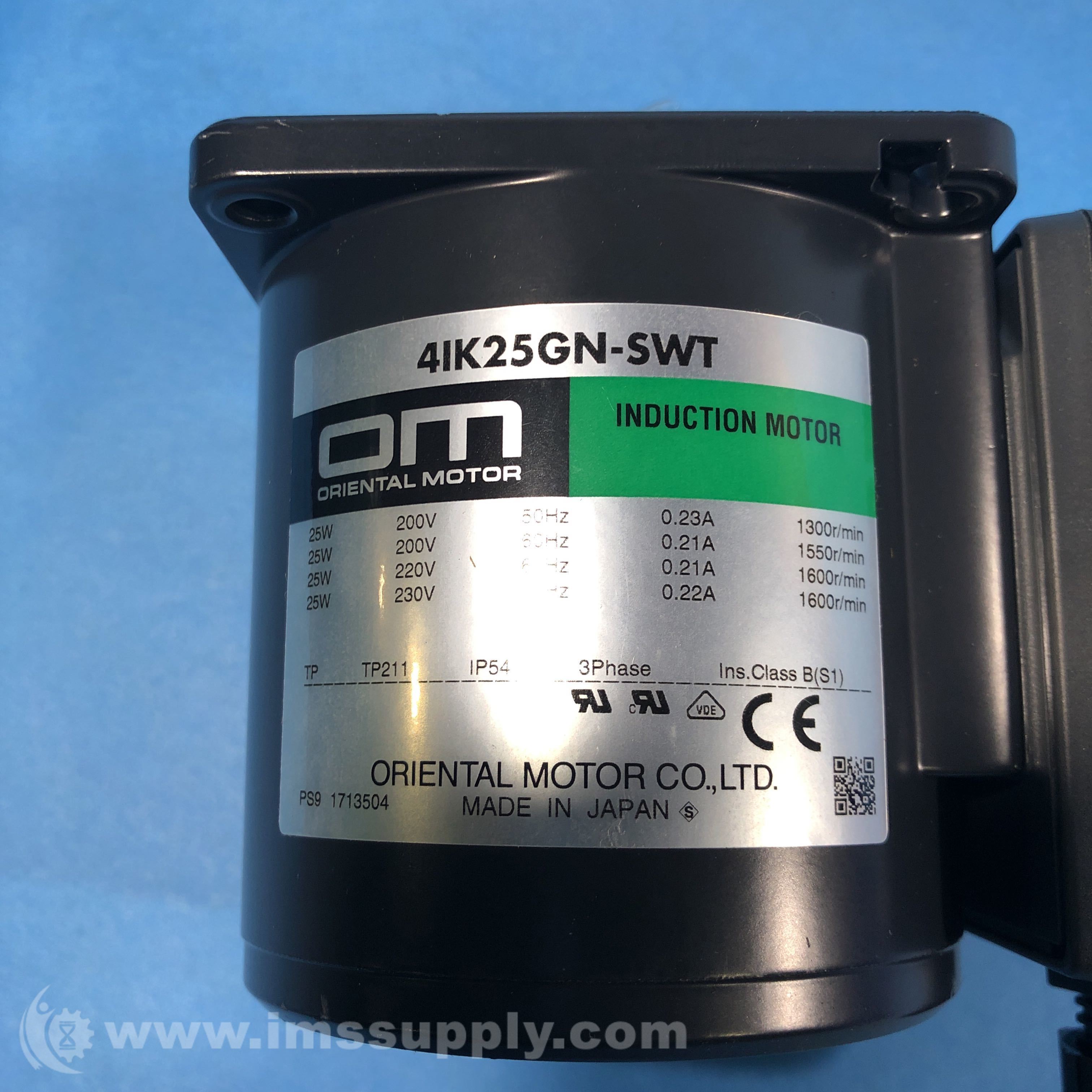 Oriental Motor 41K25GN-SWT Induction Motor - IMS Supply