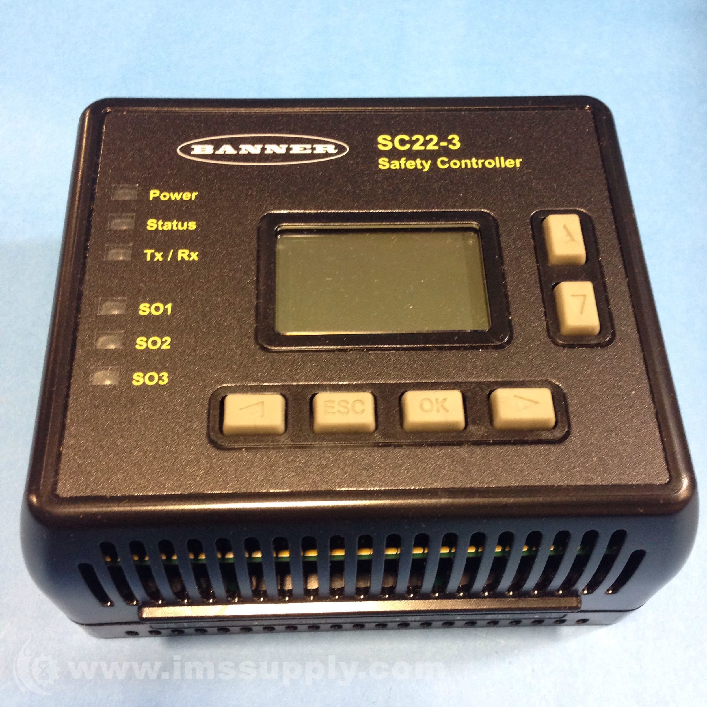 Banner SC22-3 Safety Controller - IMS Supply