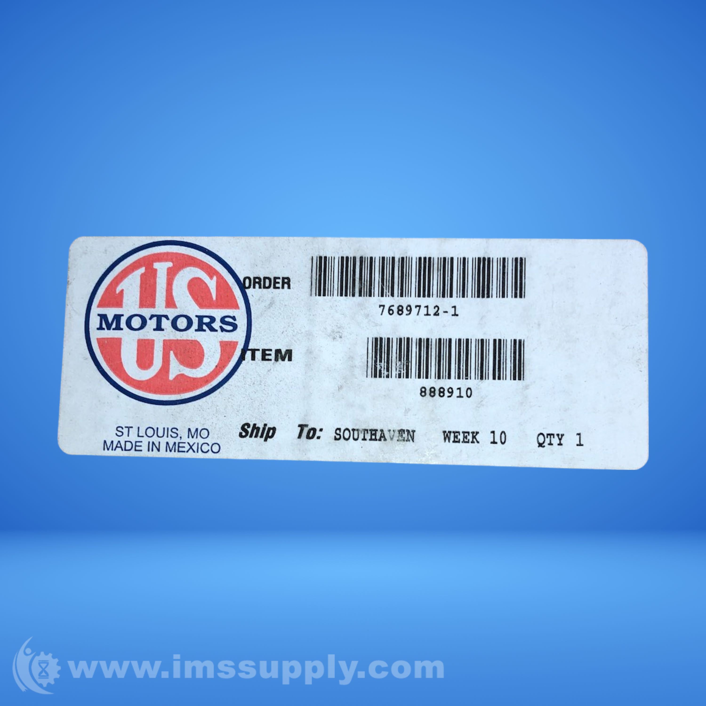 Us Motors 888910 C-Face Kit Hostile Duty - IMS Supply