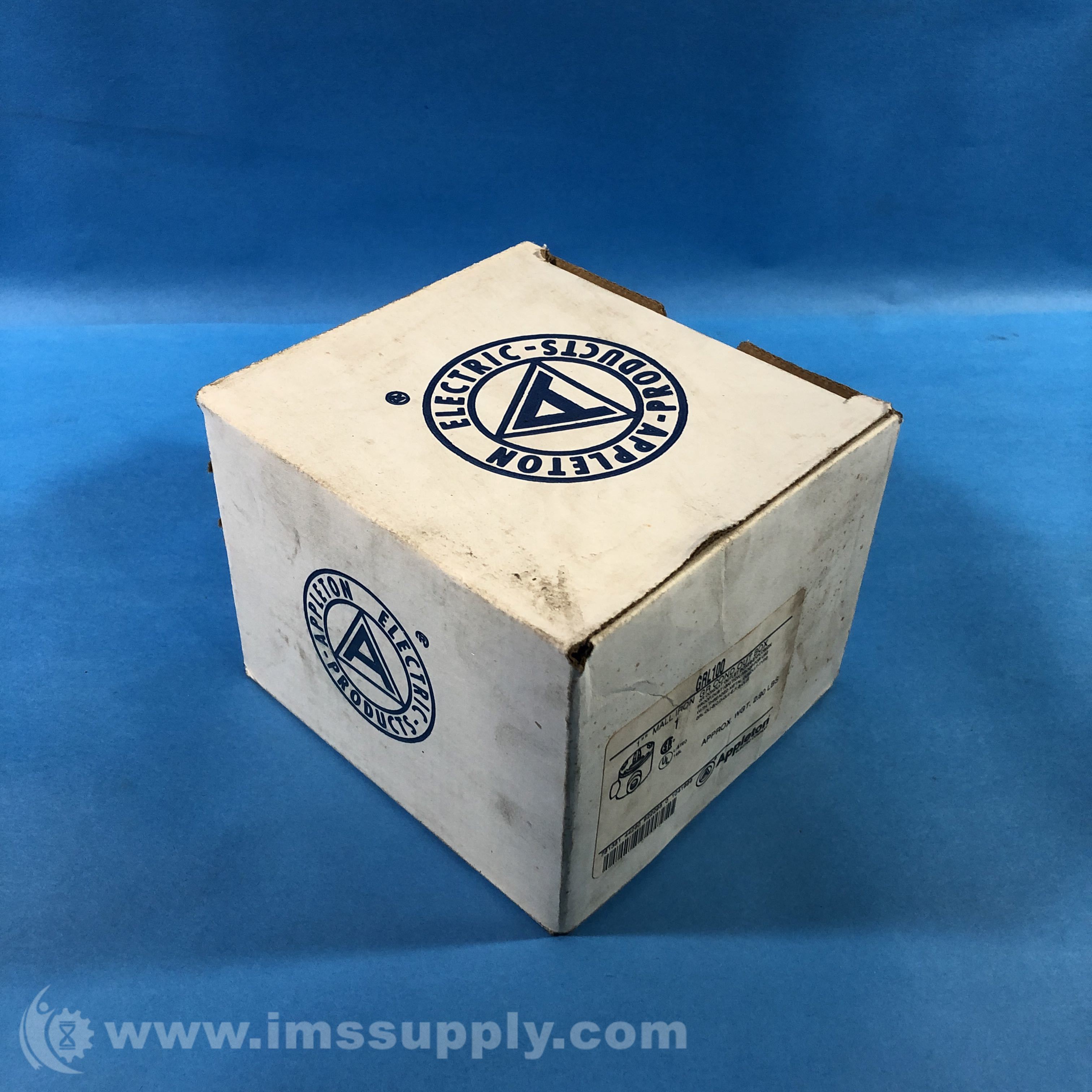 Appleton GRL100 Conduit Outlet Box, GR Series - IMS Supply