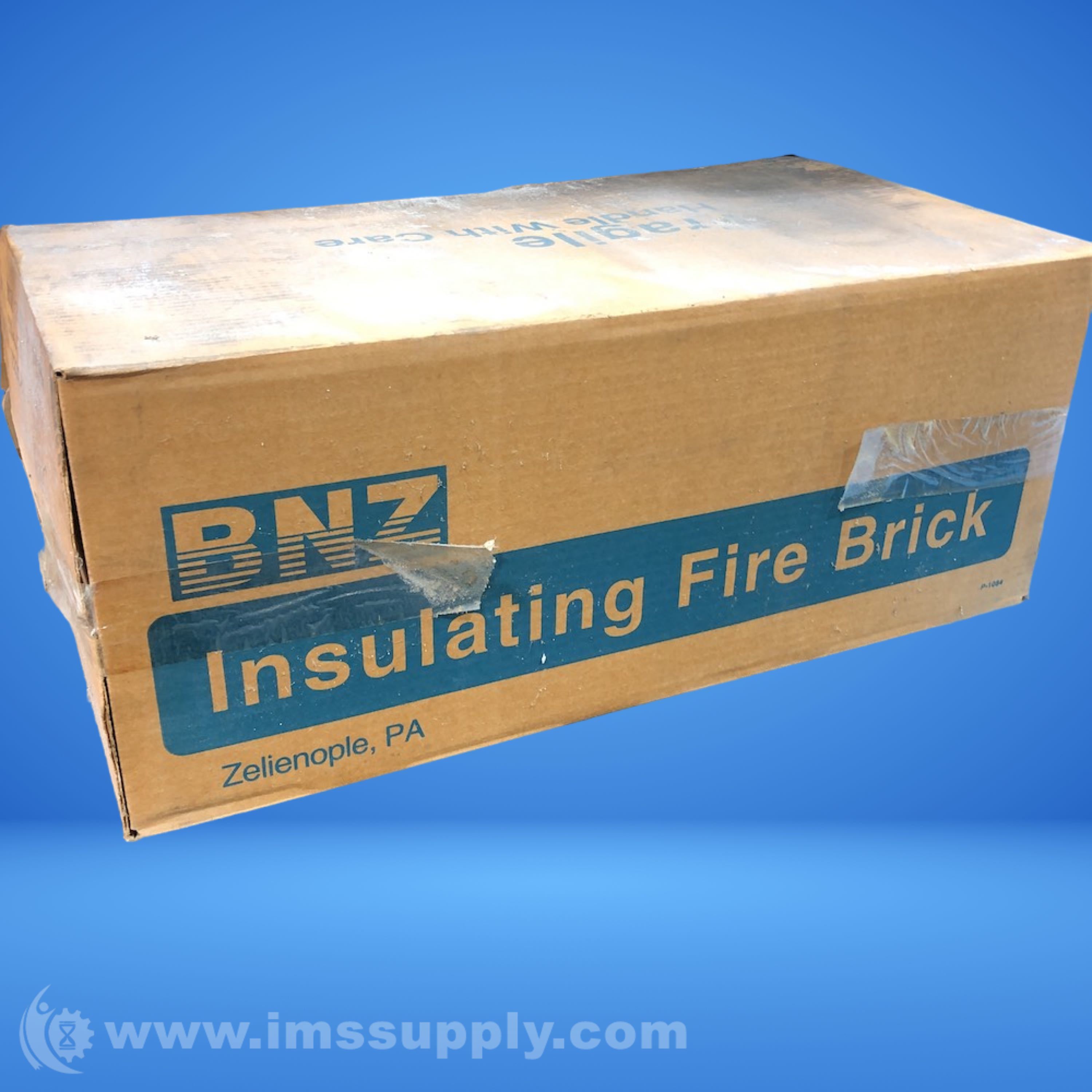 BNZ Materials BNZ 3000 9X4.5X3 Box of 20 Insulating Fire Bricks - IMS ...
