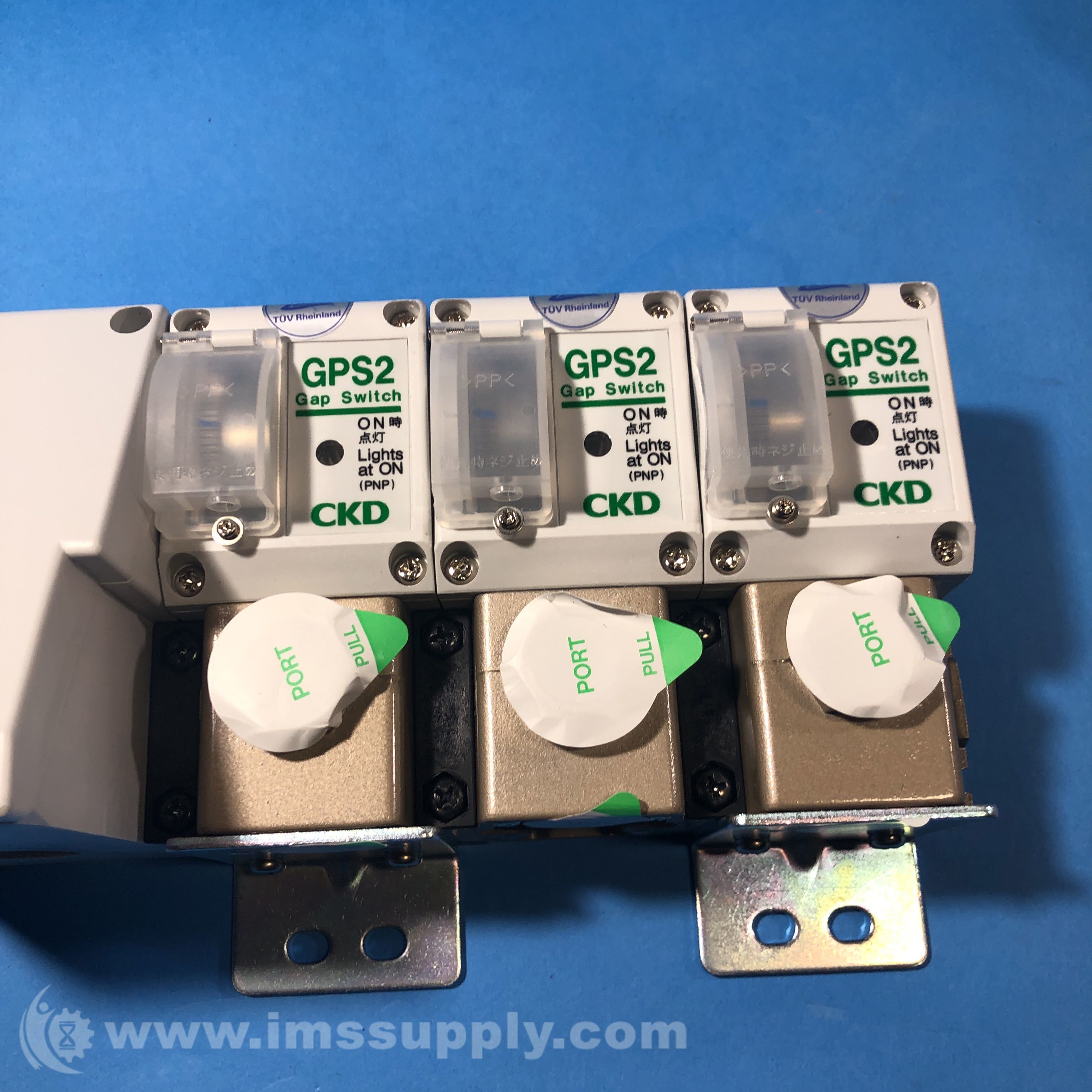 CKD MGPS2-07-15-3PYTLS-BL Gap Switch Manifold Assembly - IMS Supply