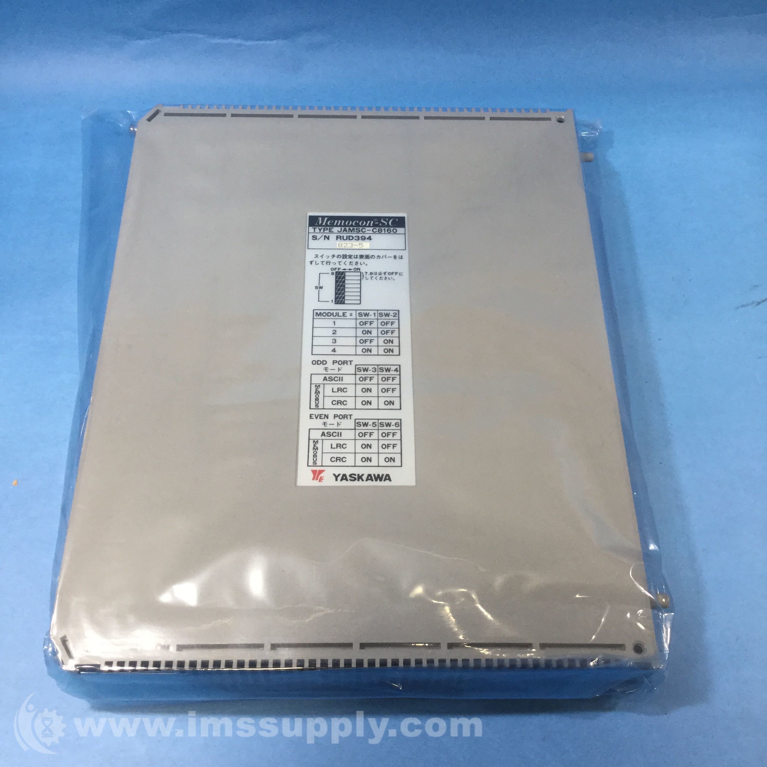 Yaskawa JAMSC-C8160 I/O Driver - IMS Supply
