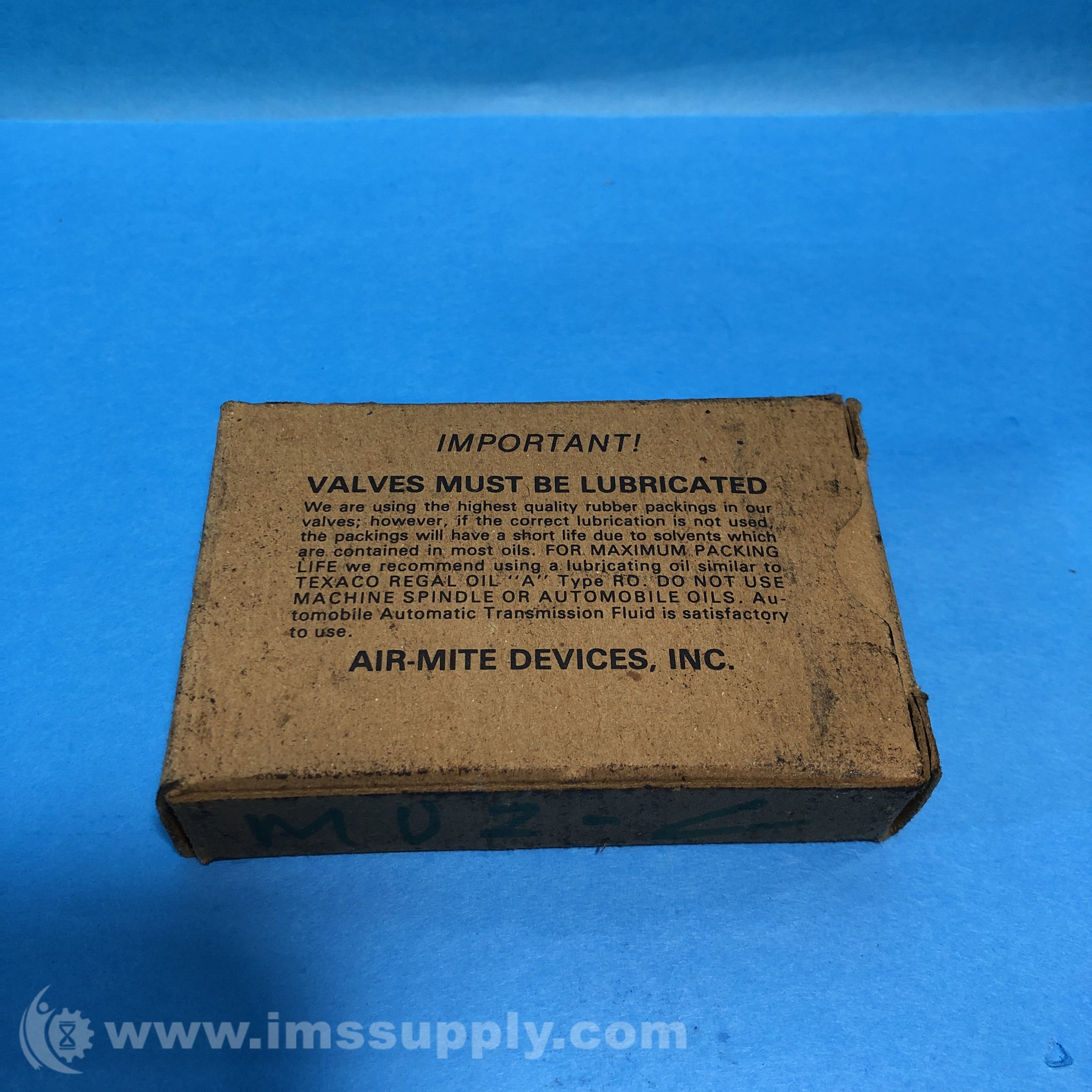 Air Mite MV2-C 3-Way Miniature Control Valve - IMS Supply